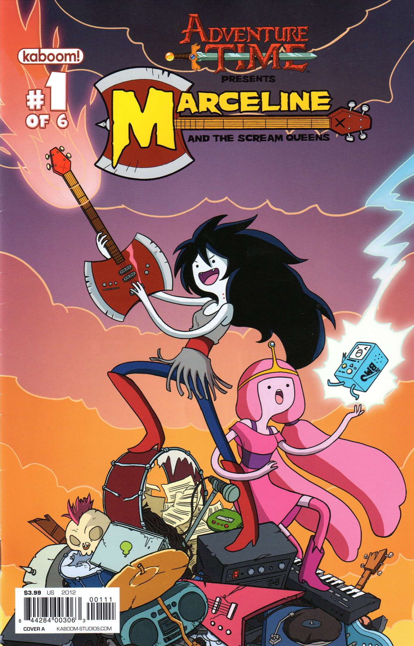 Adventure Time: Marceline and the Scream Queens #1A VF ; Boom! Comic ...
