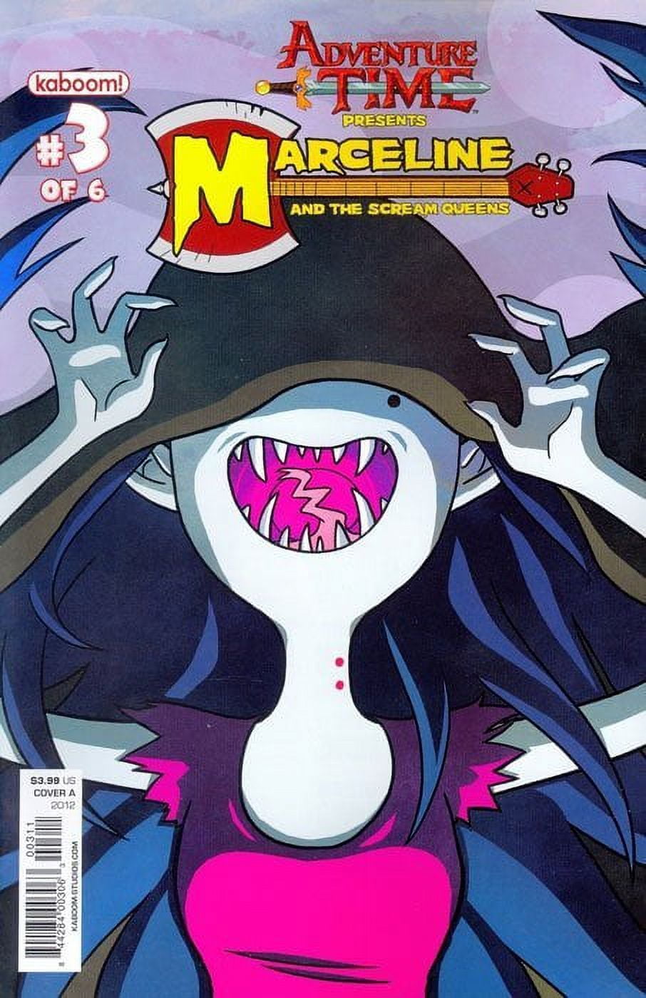 Adventure Time: Marceline and the Scream Queens #3A VF ; Boom! Comic ...