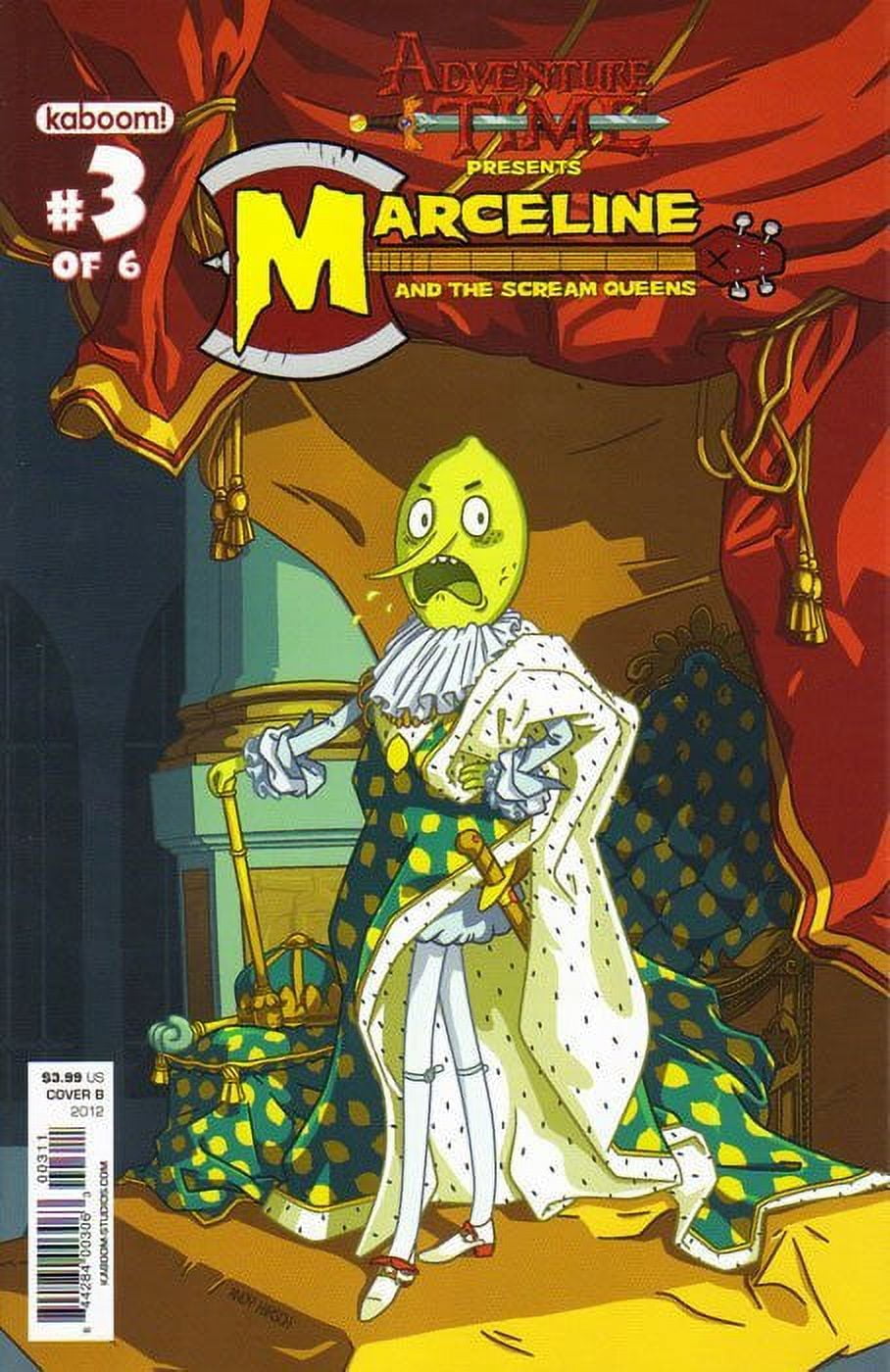 Adventure Time: Marceline and the Scream Queens #3B VF ; Boom! Comic ...