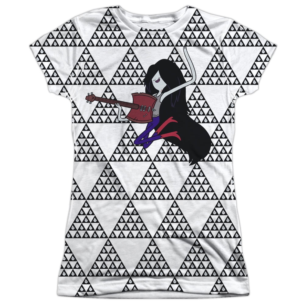 Adventure Time Marcy Triangles Girls Jr Sublimation Large White ...