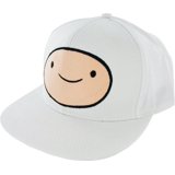 Adventure Time Men's Snapback Cap: Finn White - Walmart.com