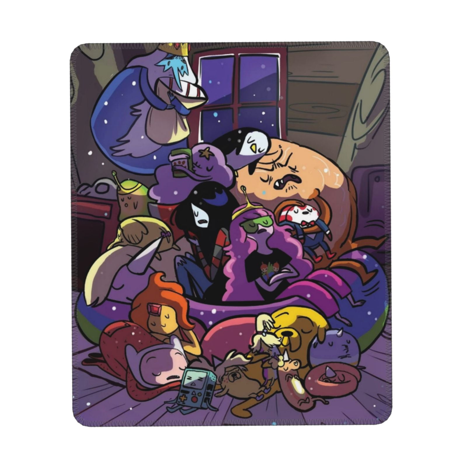 Adventure Time Mouse Pad 10 X 12 Inch Non-Slip Keyboard Mat Rubber Base ...