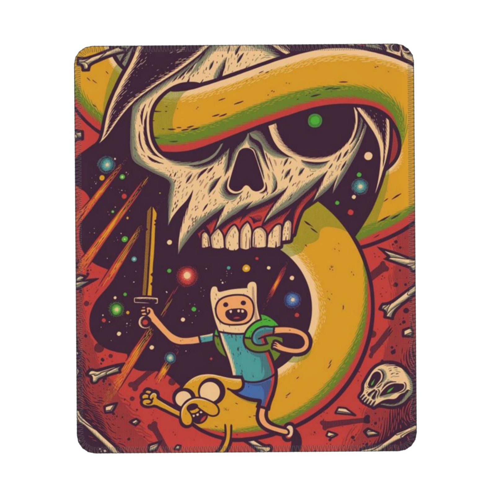 Adventure Time Mouse Pad 10 X 12 Inch Non-Slip Keyboard Mat Rubber Base ...