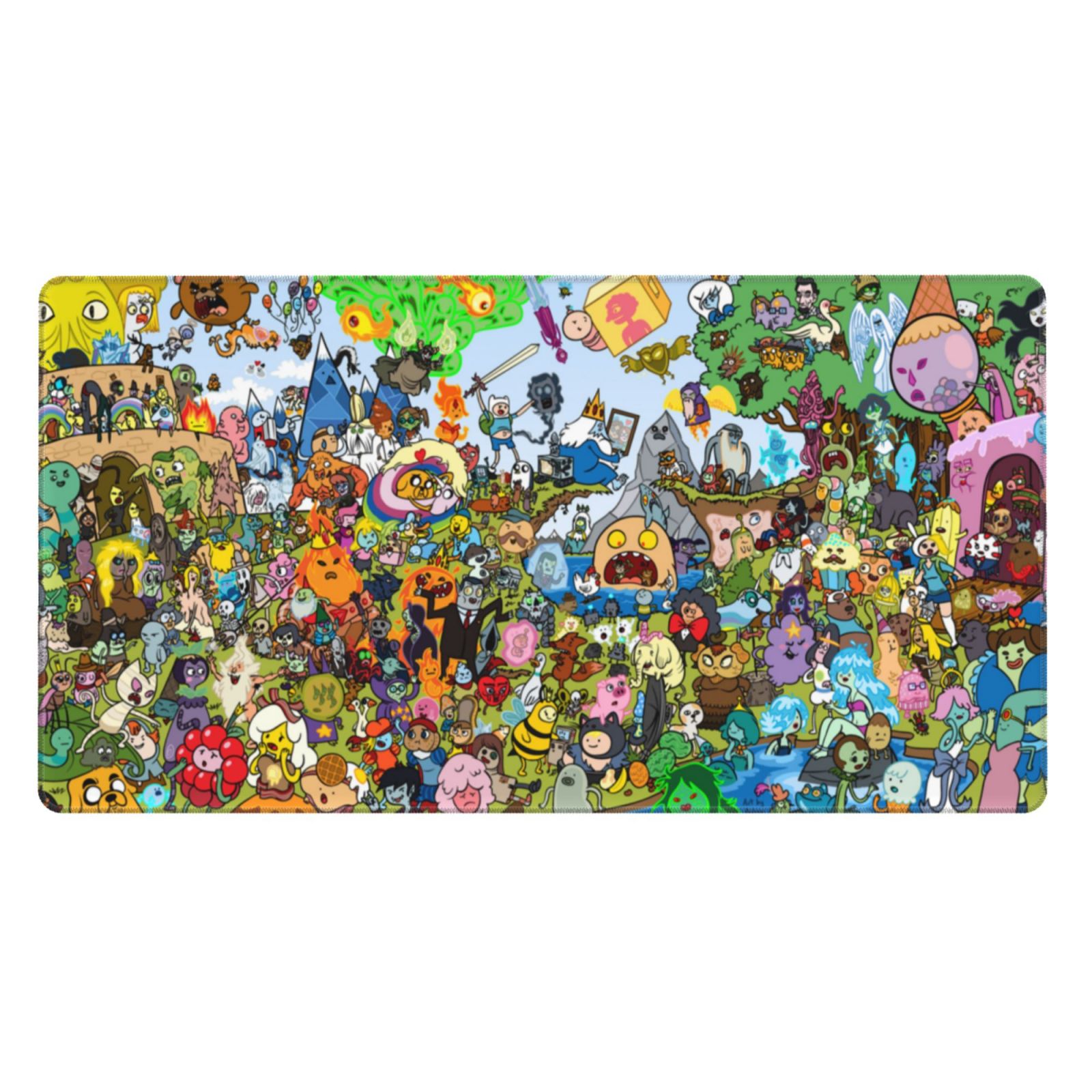 Adventure Time Mouse Pad 16x29.5 Inch Computer Keyboard Mouse Pad ...