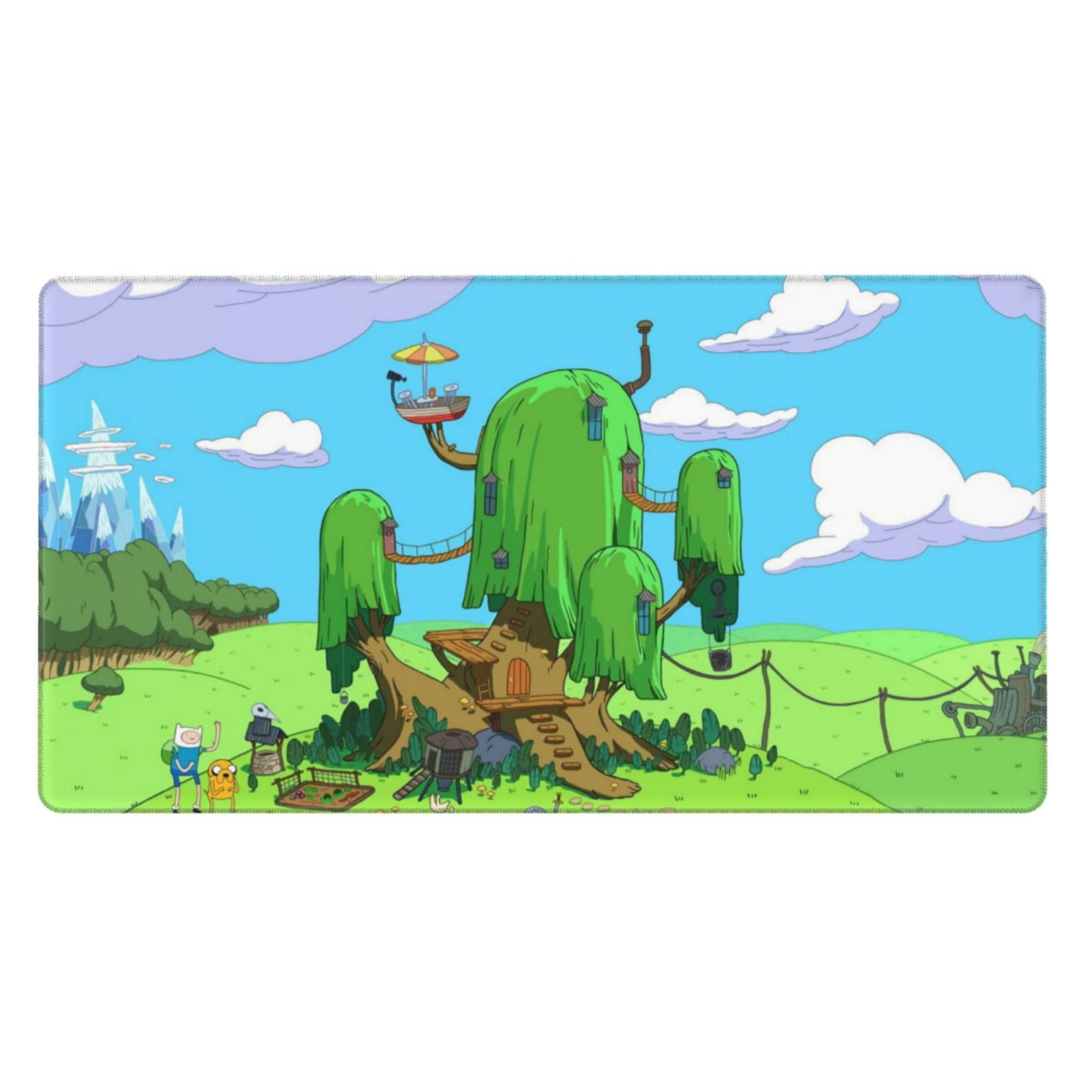 Adventure Time Mouse Pad 16x29.5 Inch Computer Keyboard Mouse Pad ...