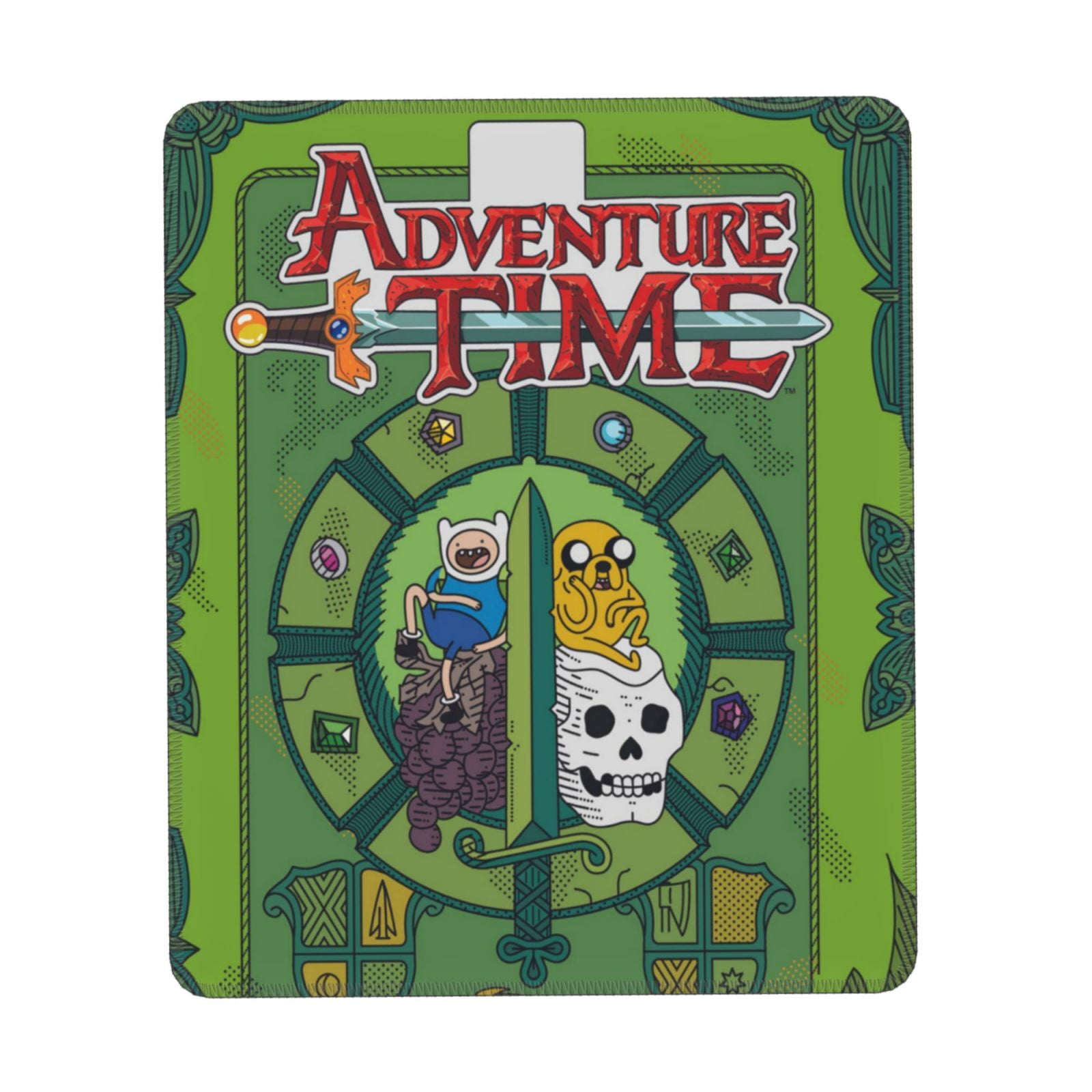 Adventure Time Mouse Pad 7.9 X 9.5 In Non-Slip Keyboard Mat Rubber Base ...