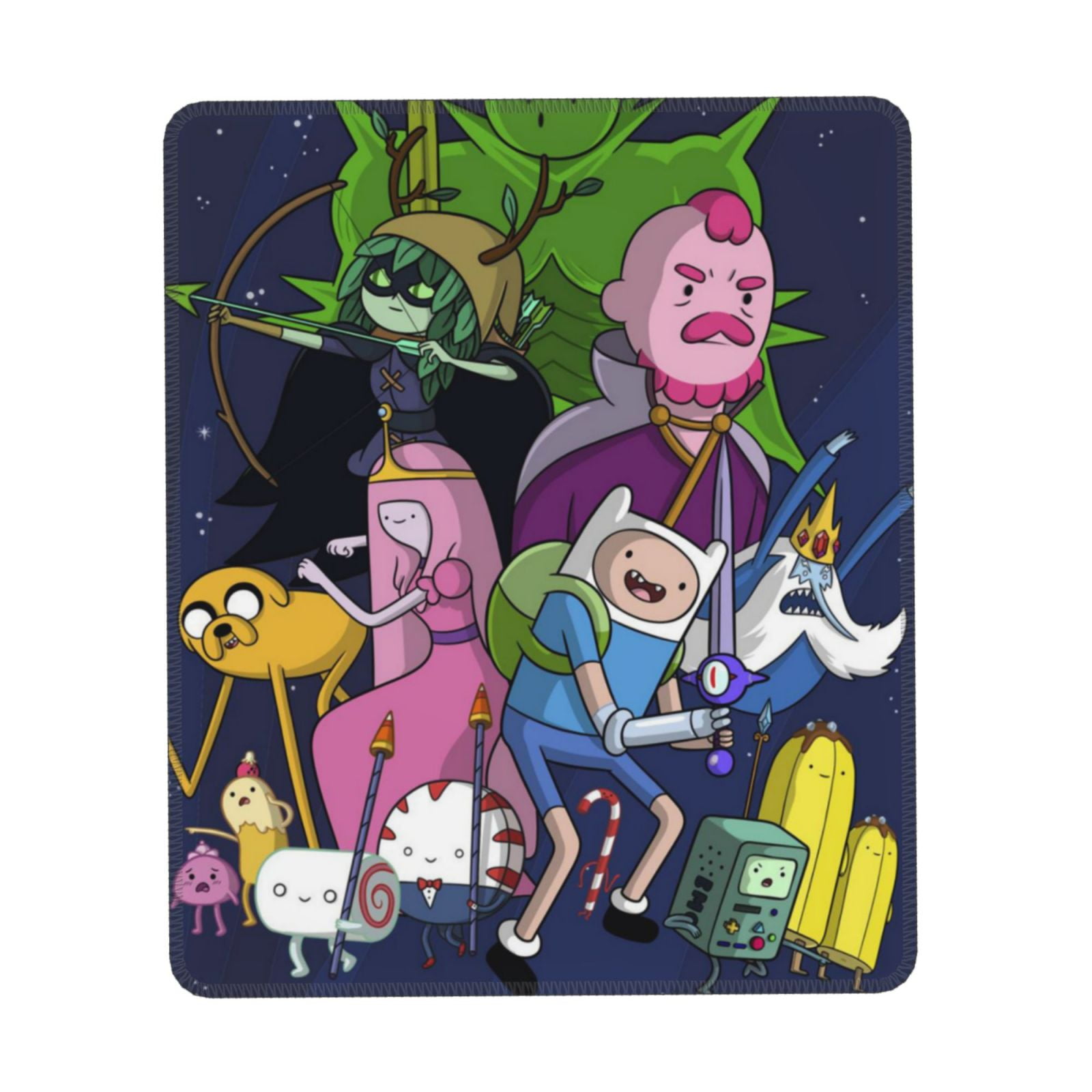 Adventure Time Mouse Pad 8.3 X 10.3 In Non-Slip Keyboard Mat Rubber ...