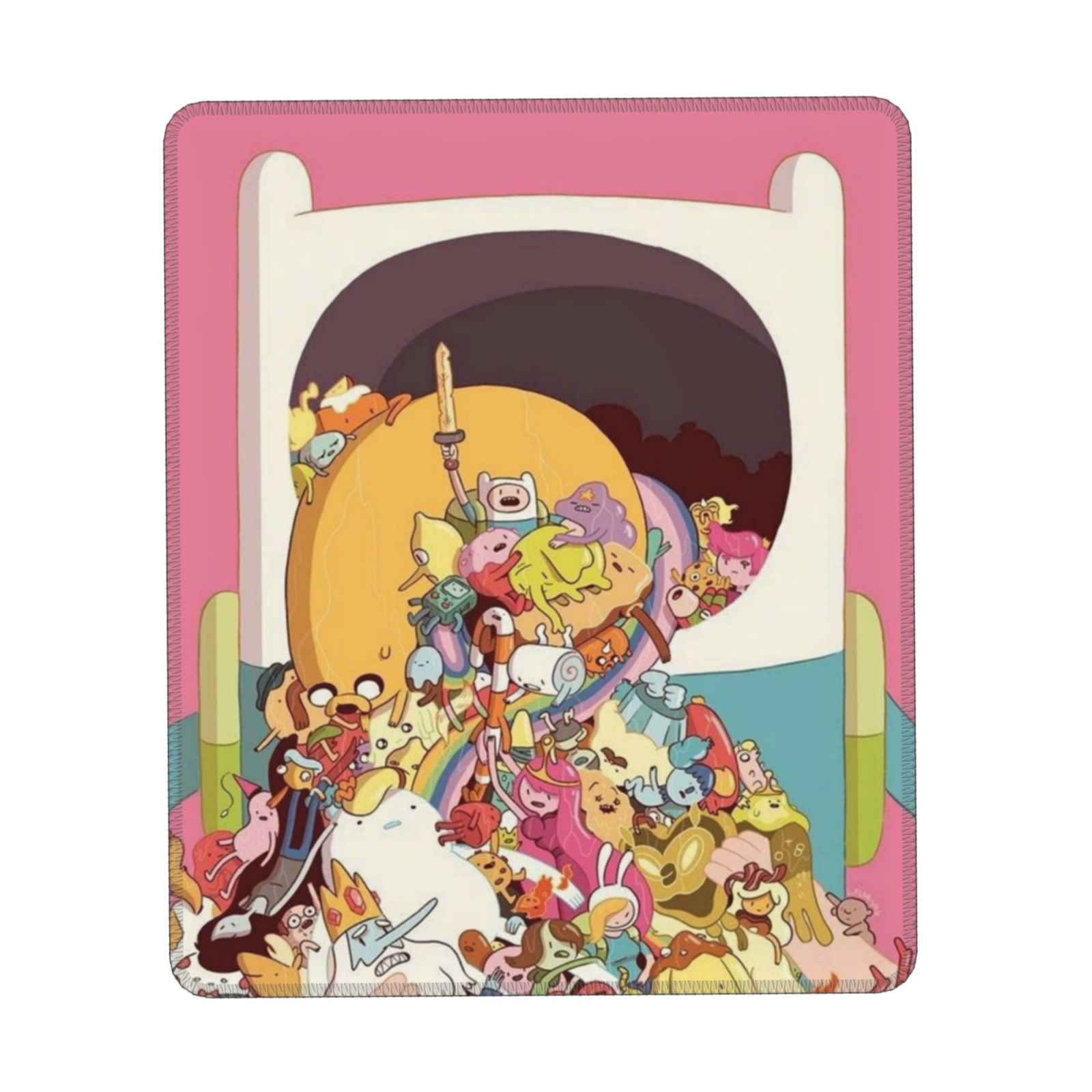Adventure Time Mouse Pad 8.3 X 10.3 In Non-Slip Keyboard Mat Rubber ...