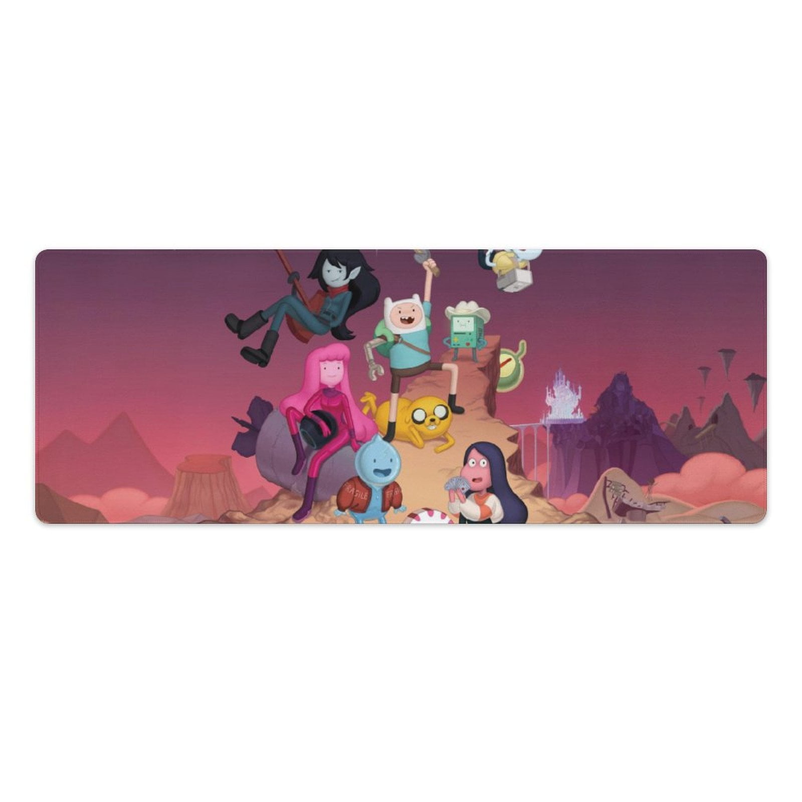 Adventure Time Mouse Pad No-sliped Large Mousepad Extended Gaming Desk ...