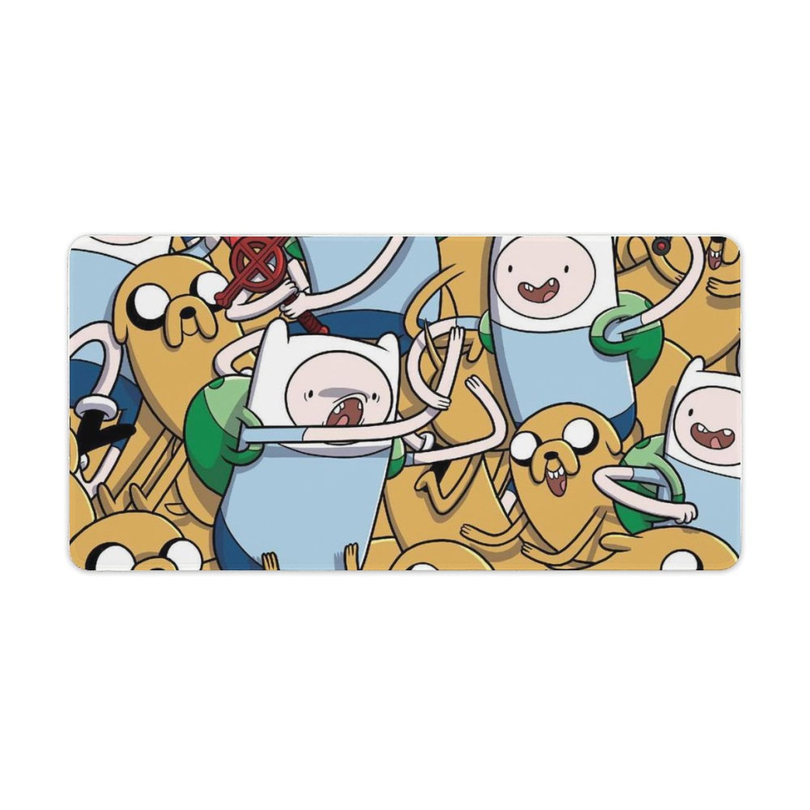 Adventure Time Mouse Pad No-sliped Large Mousepad Extended Gaming Desk ...