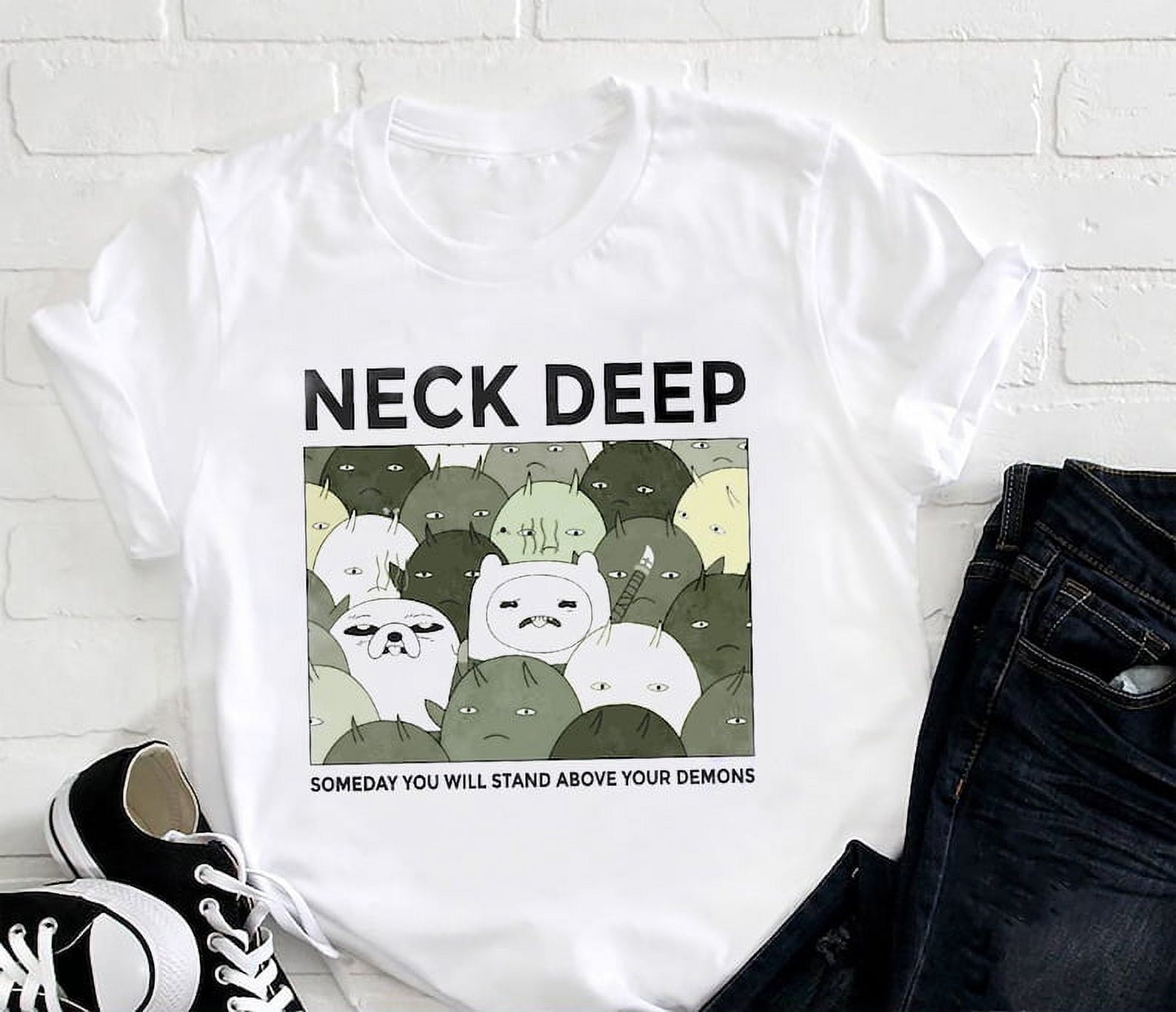 Adventure Time Neck Deep T-Shirt, Adventure Time Shirt Fan Gift ...