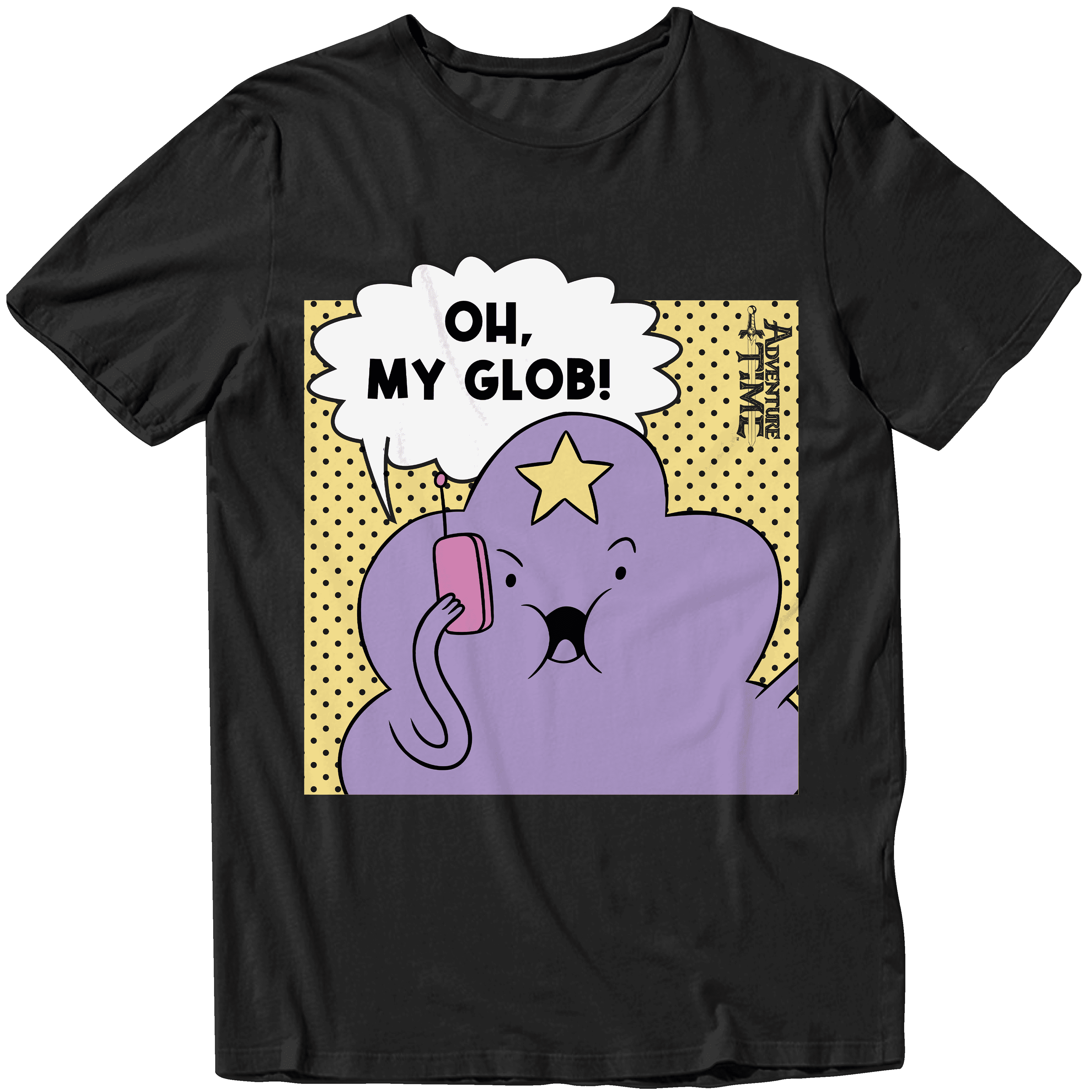 Adventure Time Oh My Glob Lumpy Space Princess Adult Unisex Short ...