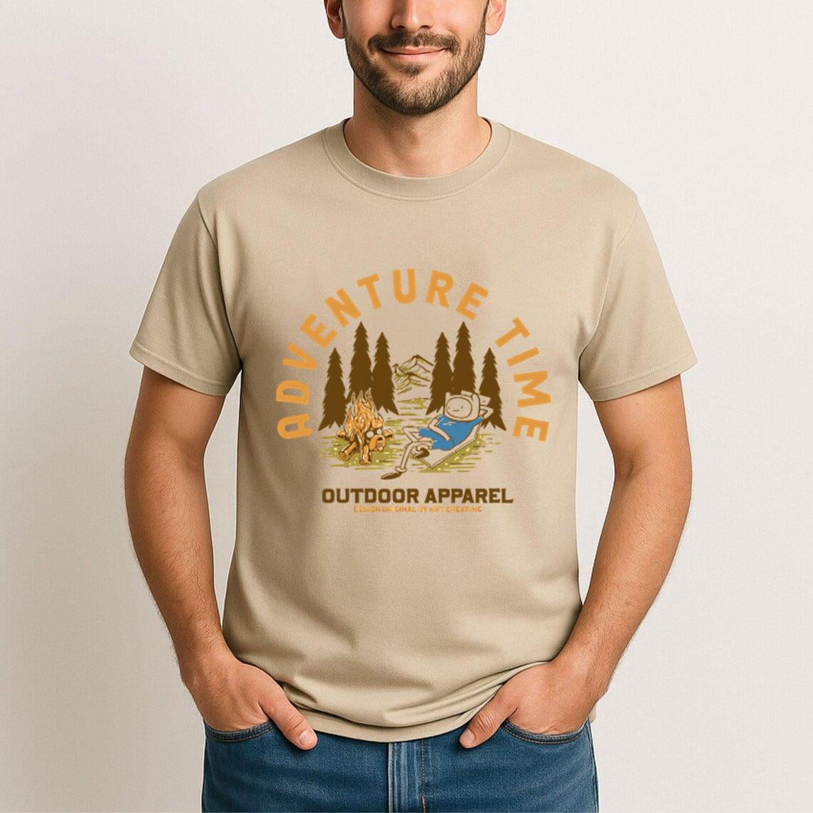 Adventure Time Outdoor Apparel Nature Hiking Camping Style Unisex T ...