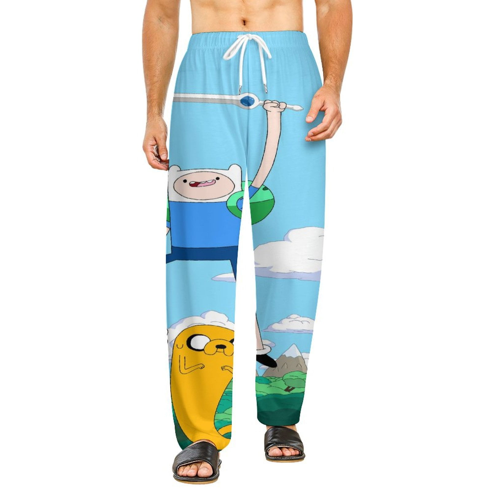 Adventure Time Pajama Pants for Men Women Funny All Over Print Adult ...