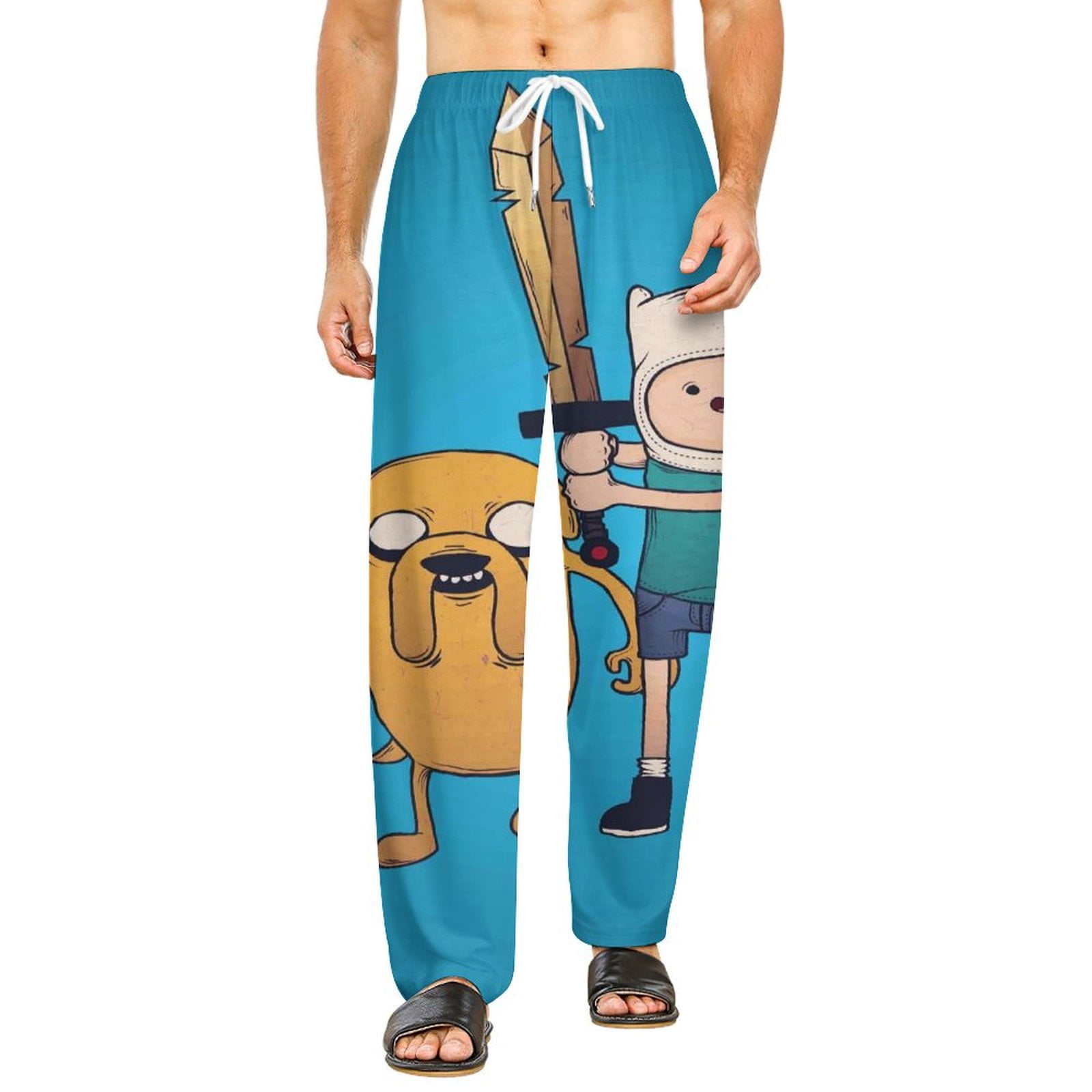 Adventure Time Pajama Pants for Men Women Funny All Over Print Adult ...