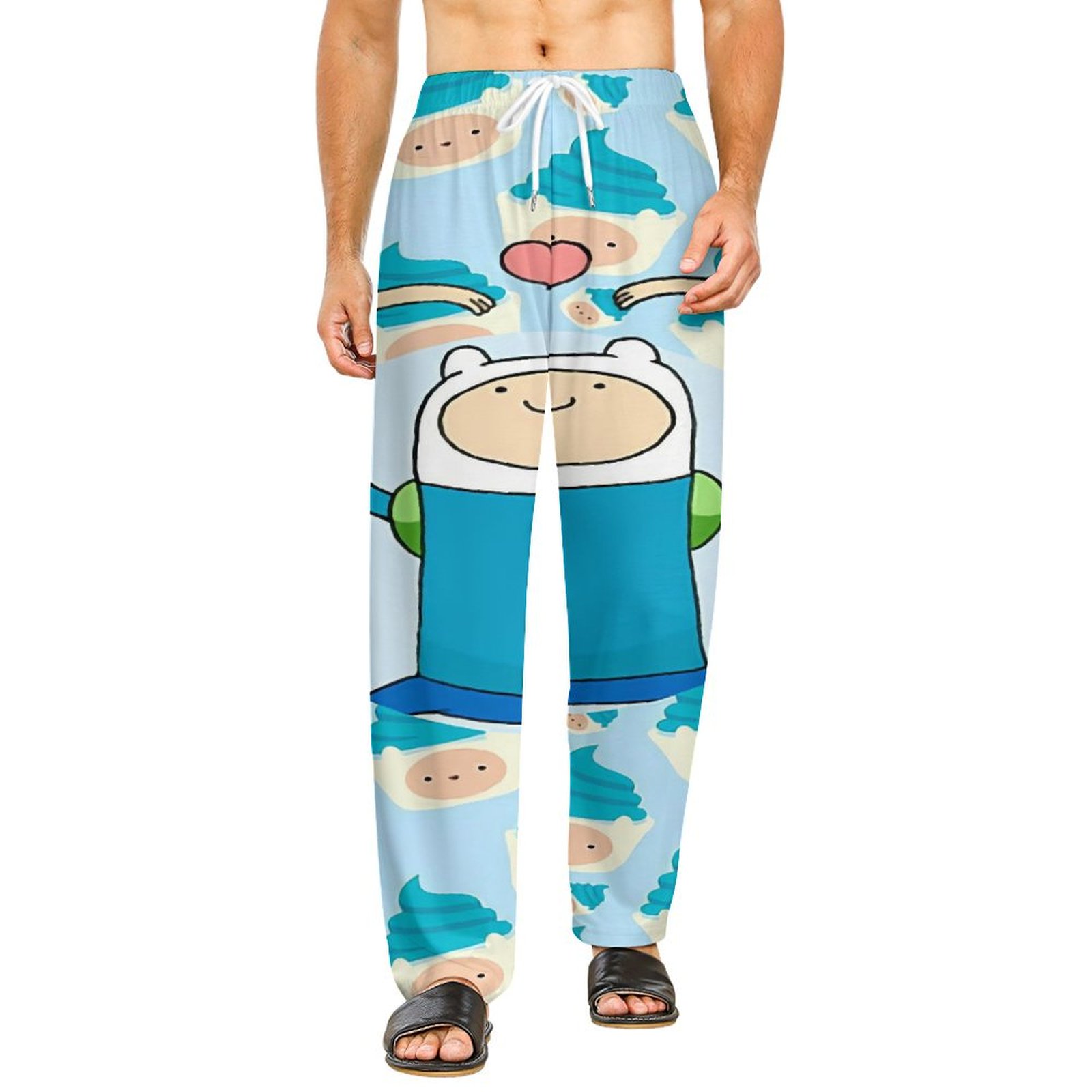 Adventure Time Pajama Pants for Men Women Funny All Over Print Adult ...