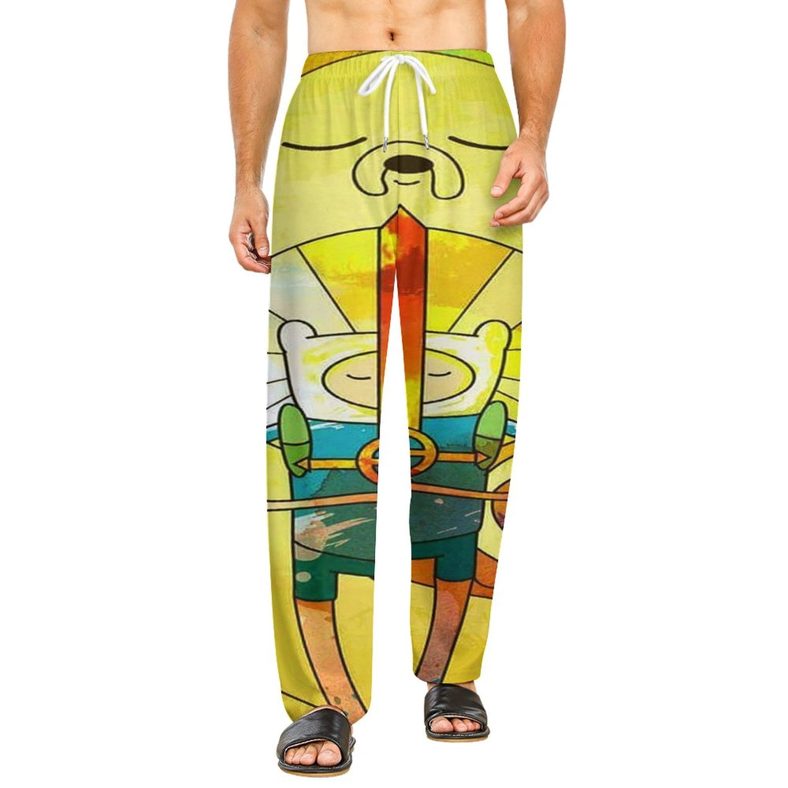 Adventure Time Pajama Pants for Men Women Funny All Over Print Adult ...