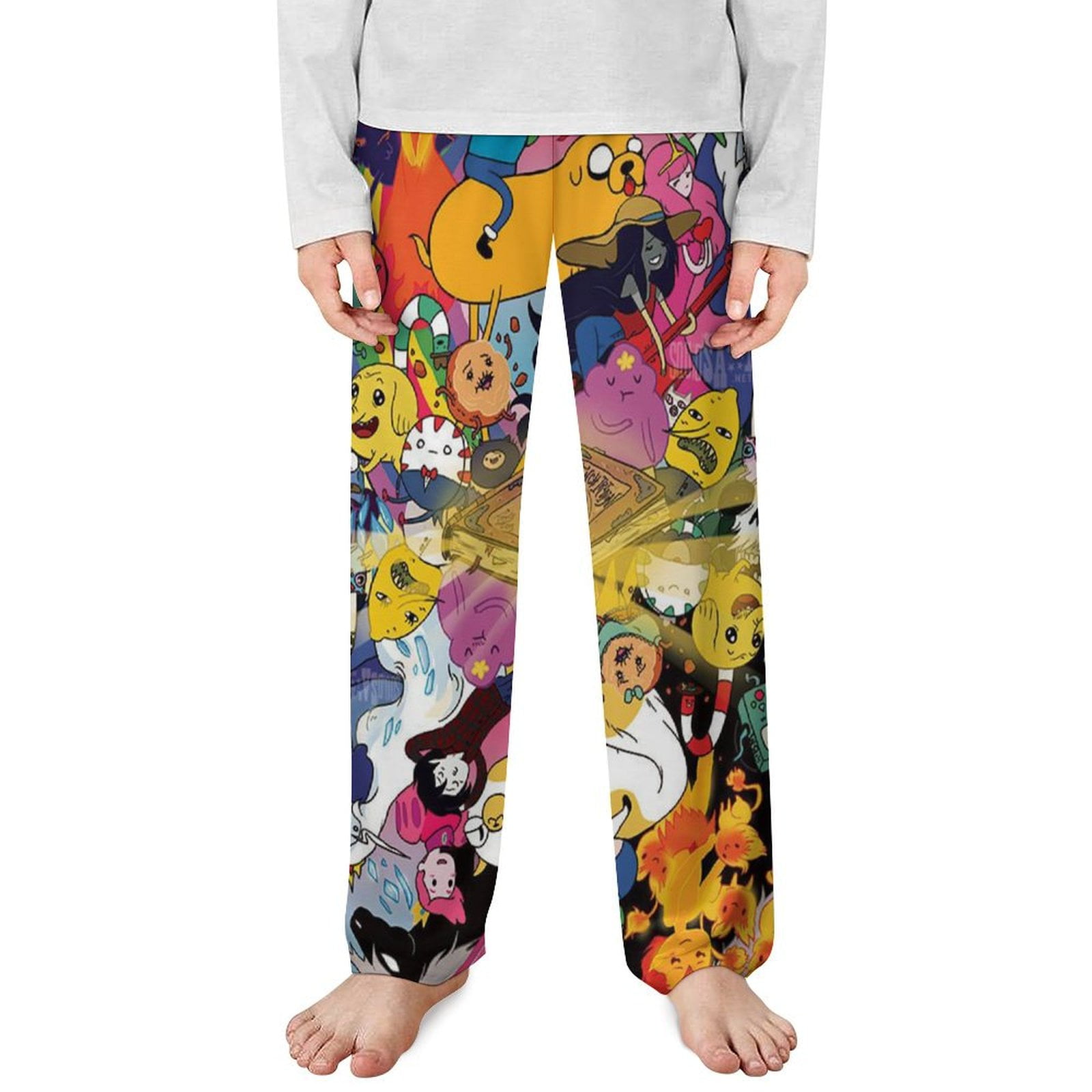 Adventure Time Pajamas for Boys Girls Cute Cartoon Print Kawaii Casual ...
