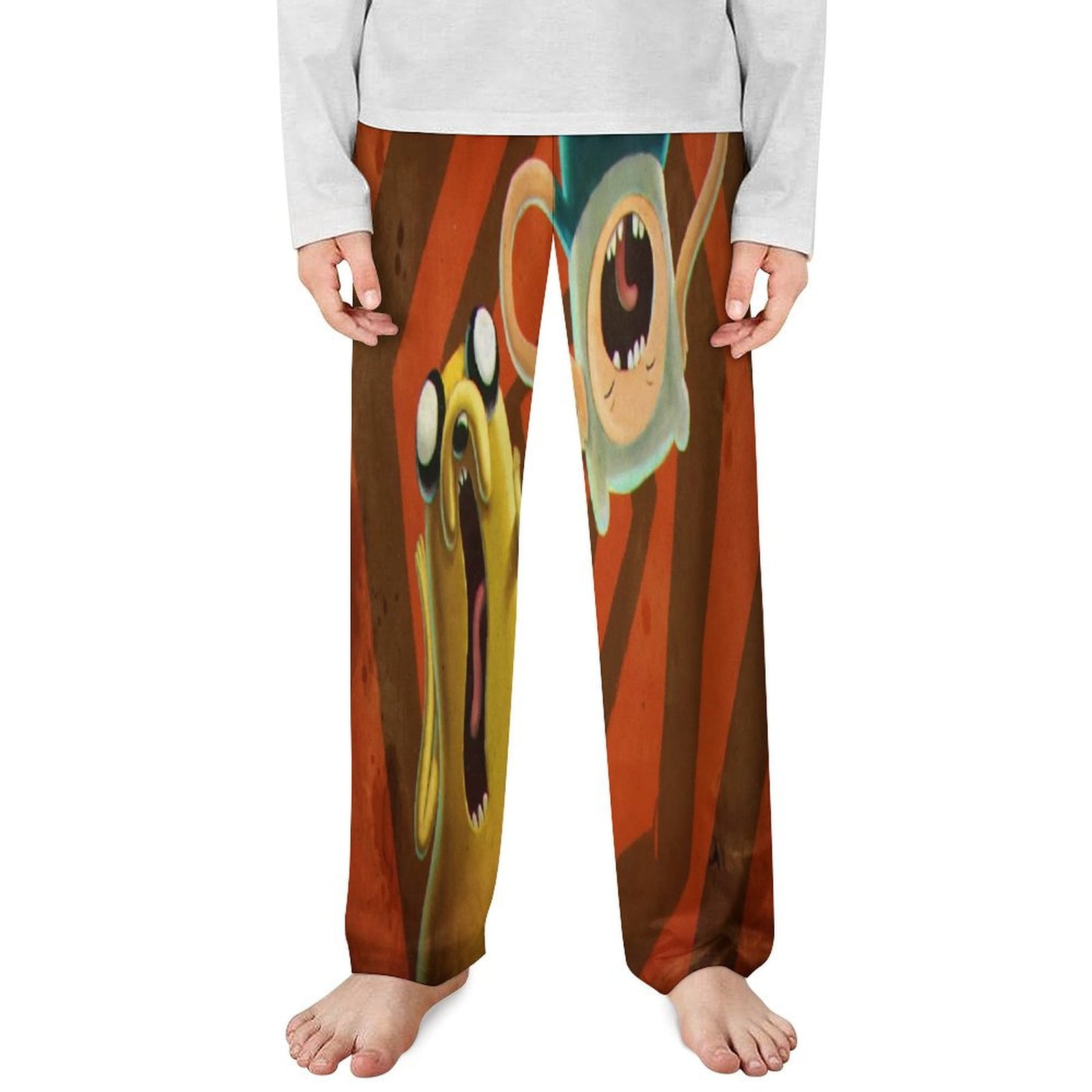 Adventure Time Pajamas for Boys Girls Cute Cartoon Print Kawaii Casual ...