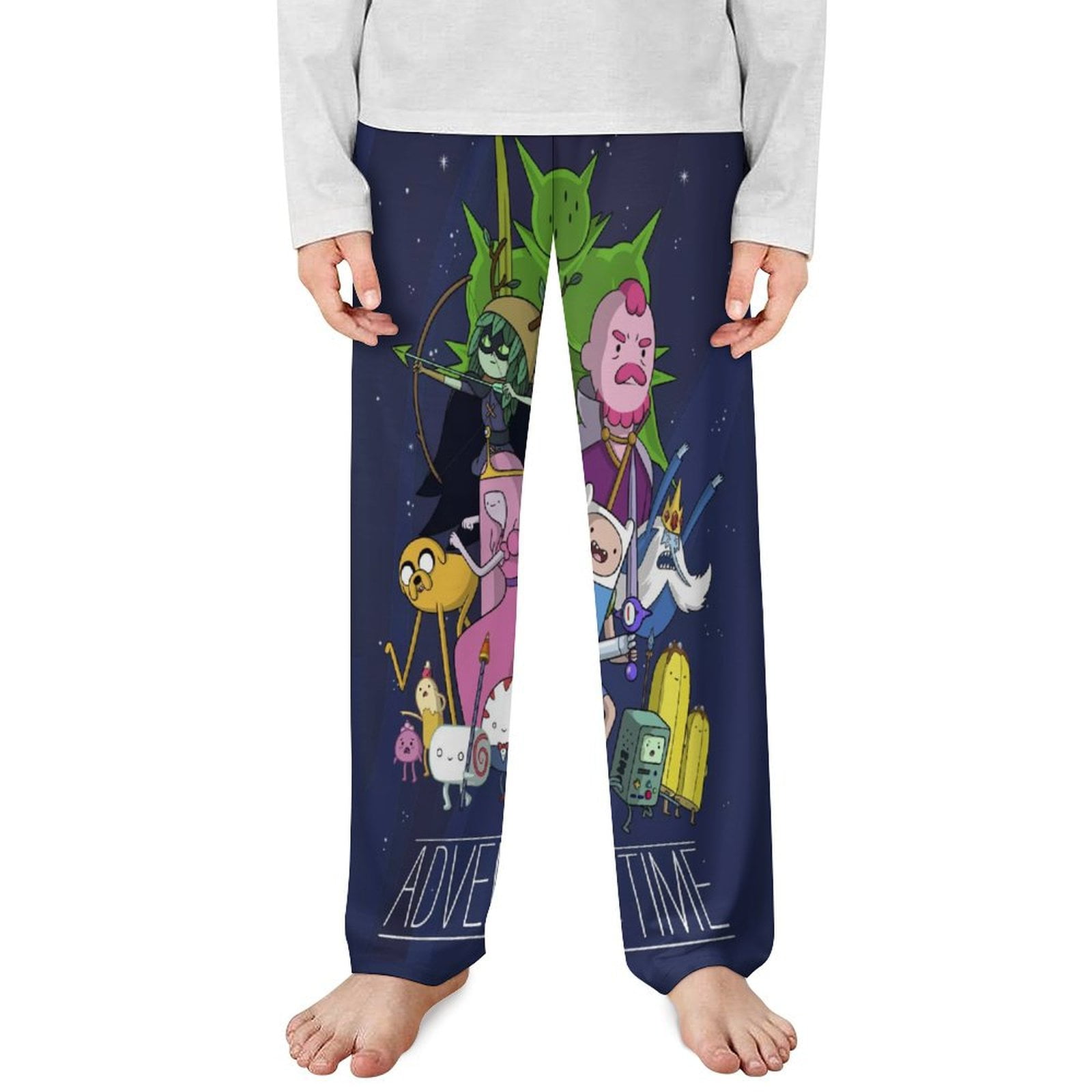 Adventure Time Pajamas for Boys Girls Cute Cartoon Print Kawaii Casual ...