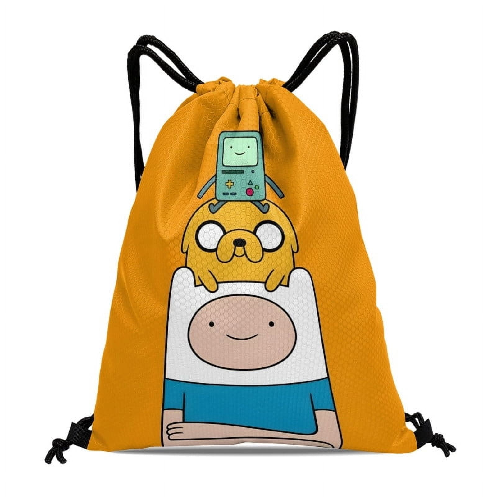 Adventure Time Pattern With Drawstring Pocket 15.7 * 17.7 Inches ...