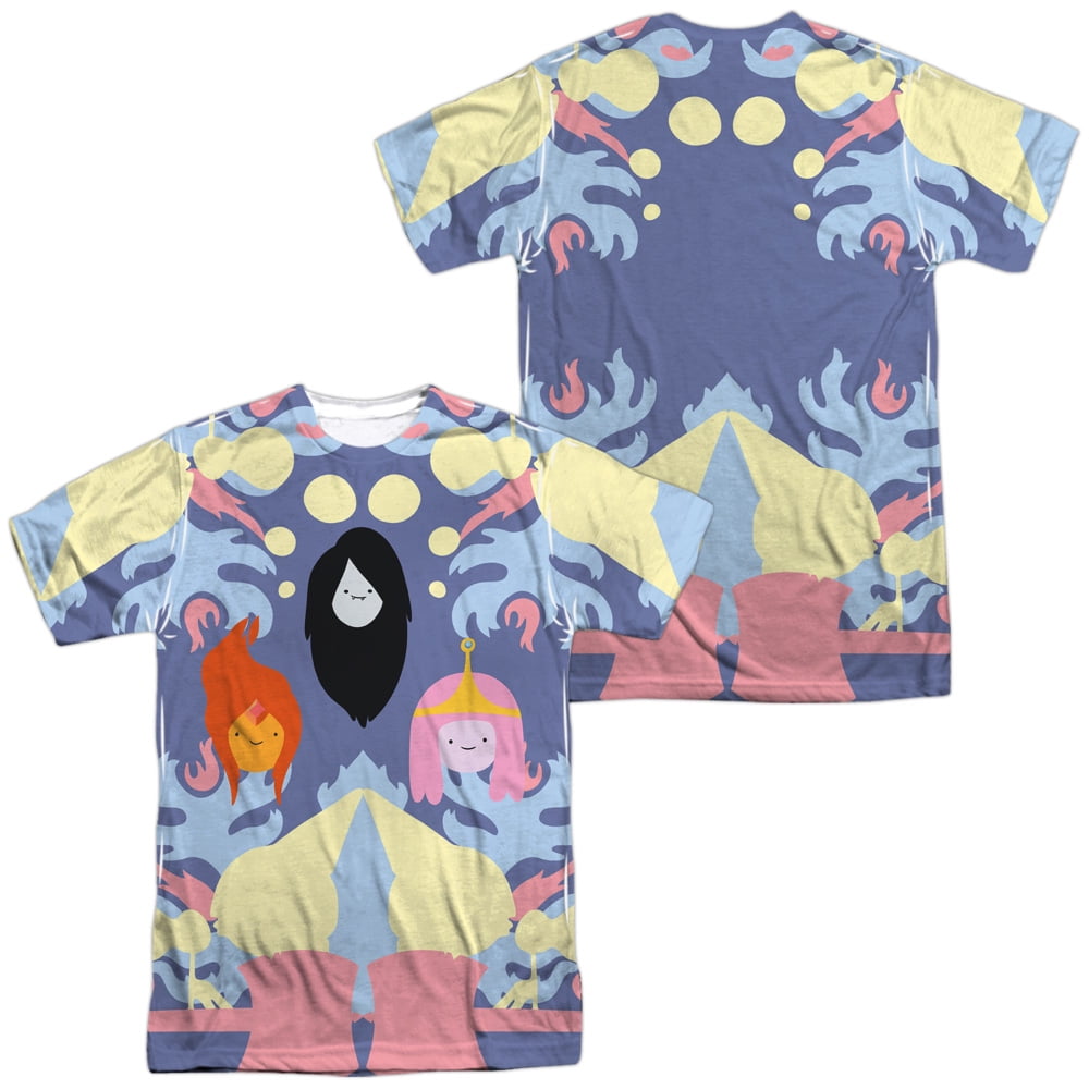 Adventure Time Pb, Fp & Marceline Unisex Adult Sublimated Costume T ...