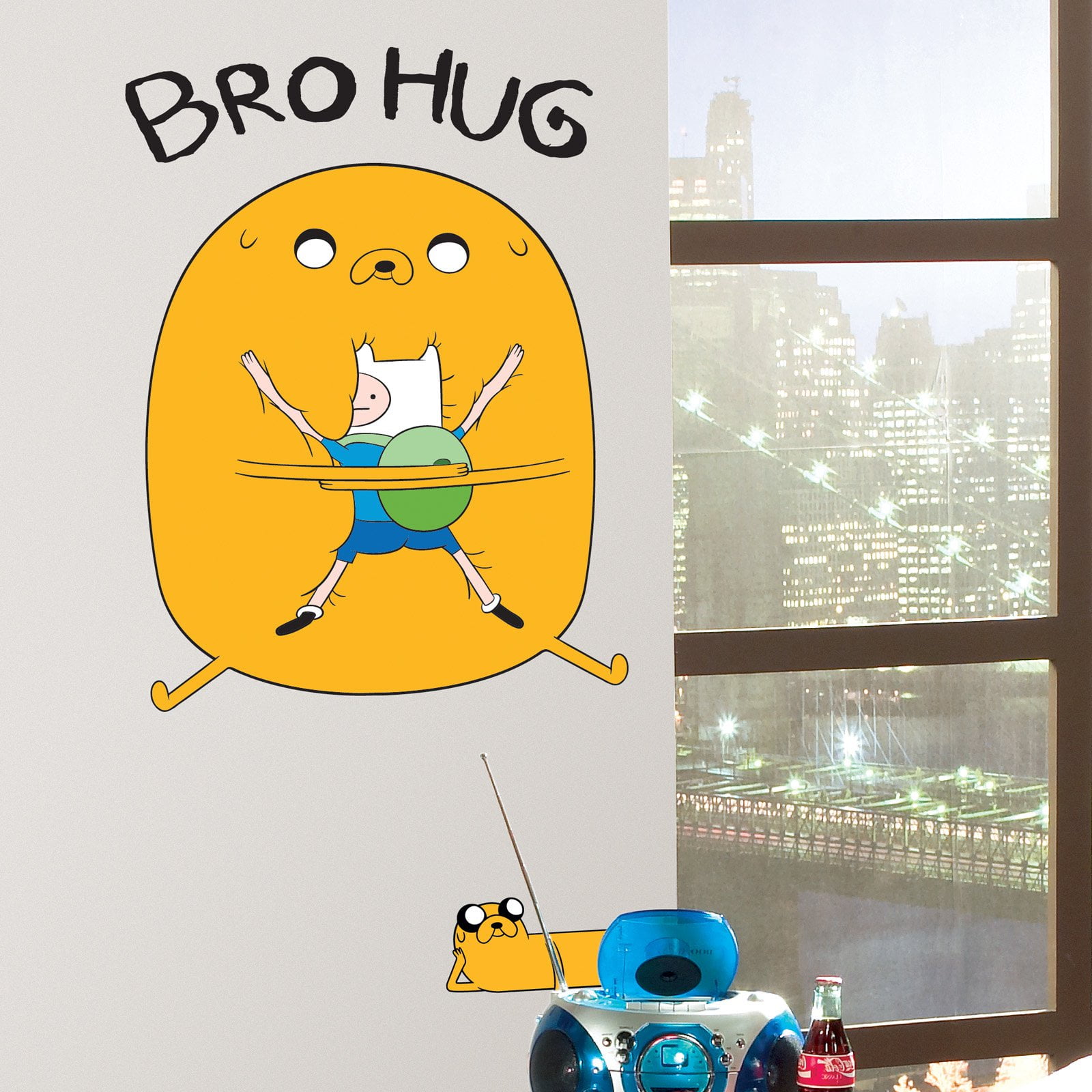 Adventure Time Peel and Stick Giant Wall Decals - Walmart.com