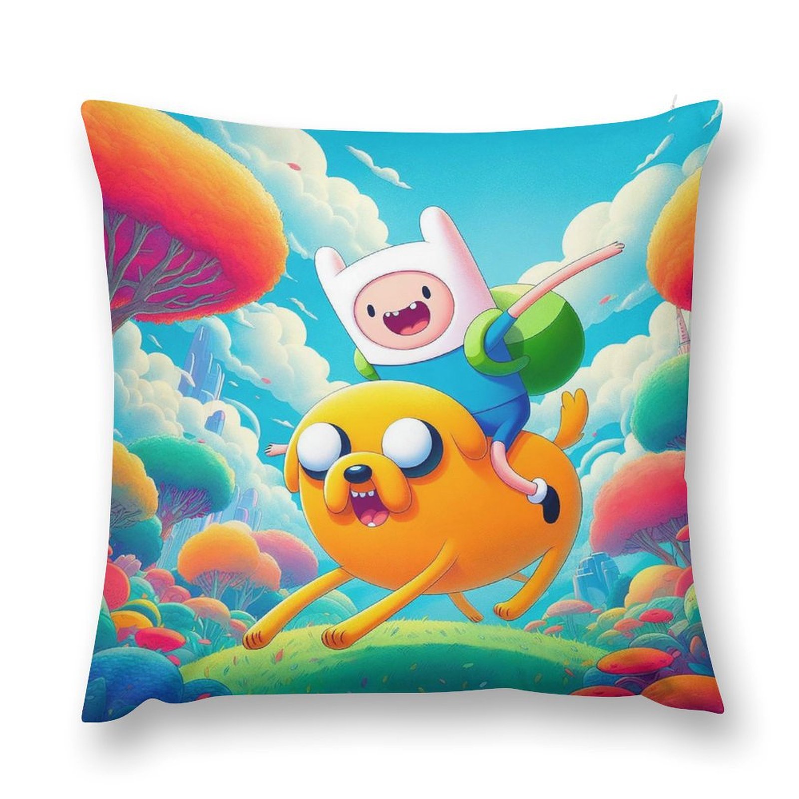 Adventure Time Pillow cover square cushion cover cartoon home ...