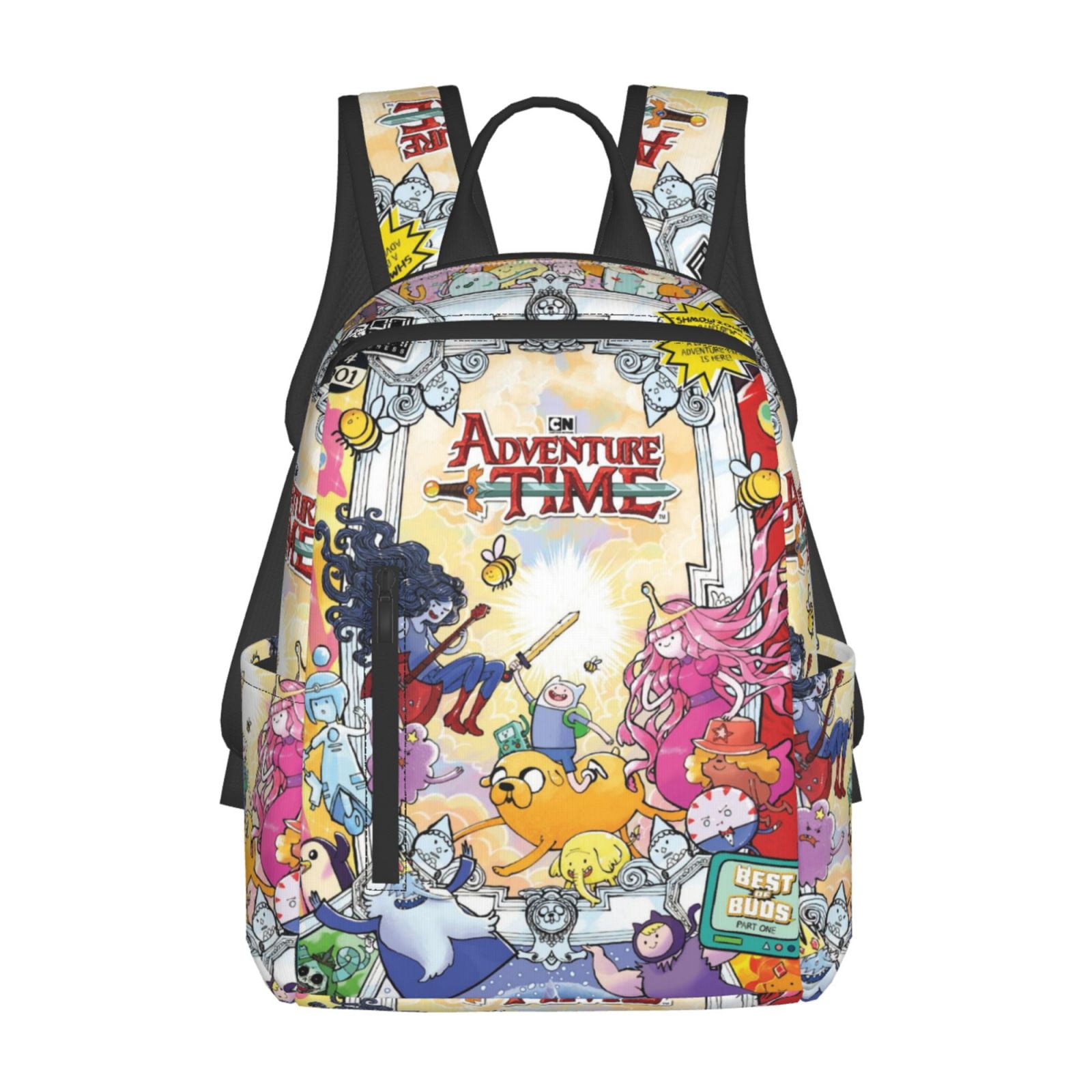 Adventure Time Poster Backpack Bookbag School Bag Unisex Daypack ...