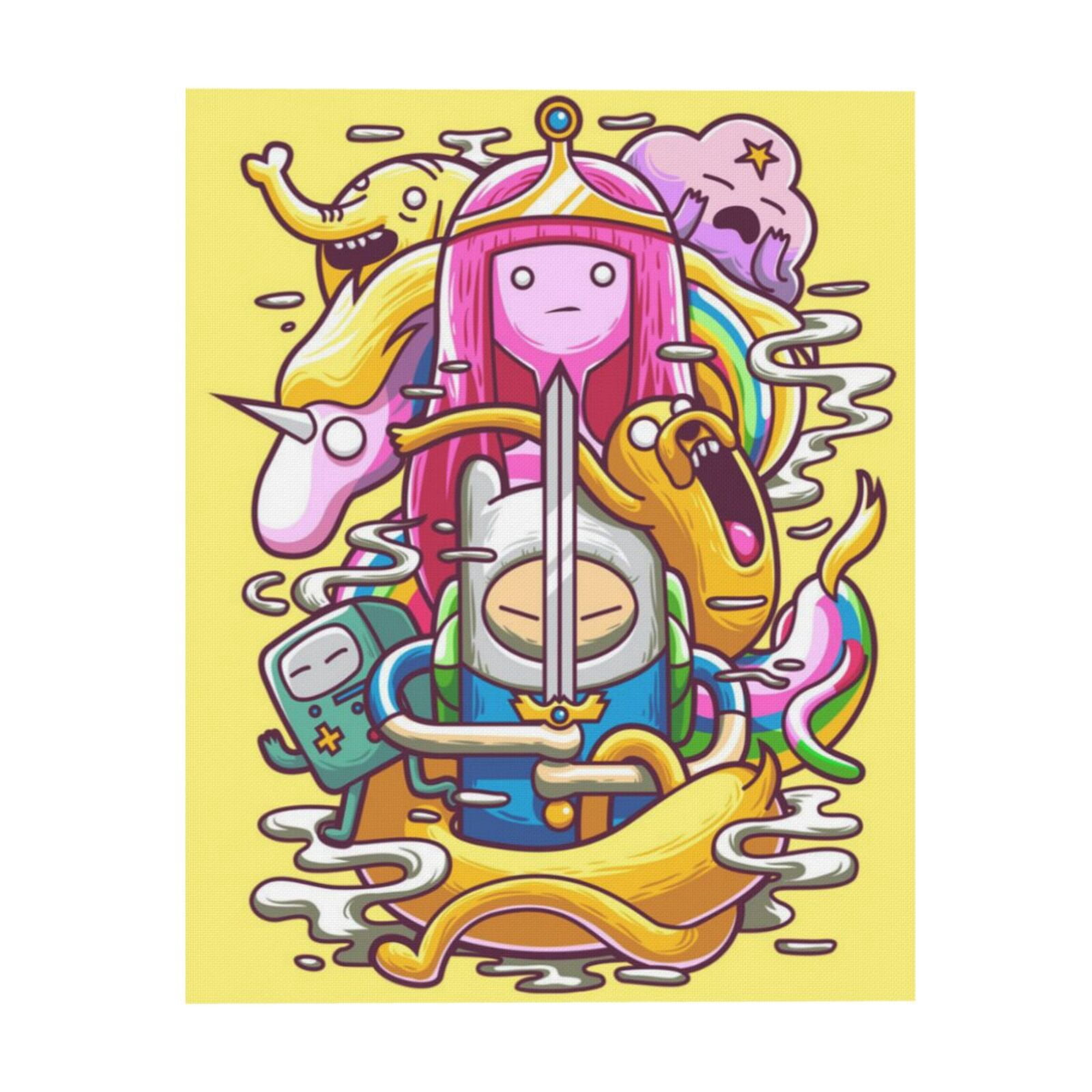 Adventure Time Posters , Home Decorations Posters for Room Aesthetic ...