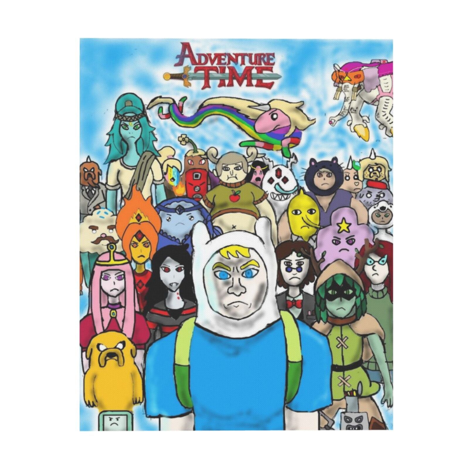 Adventure Time Posters , Home Decorations Posters for Room Aesthetic ...