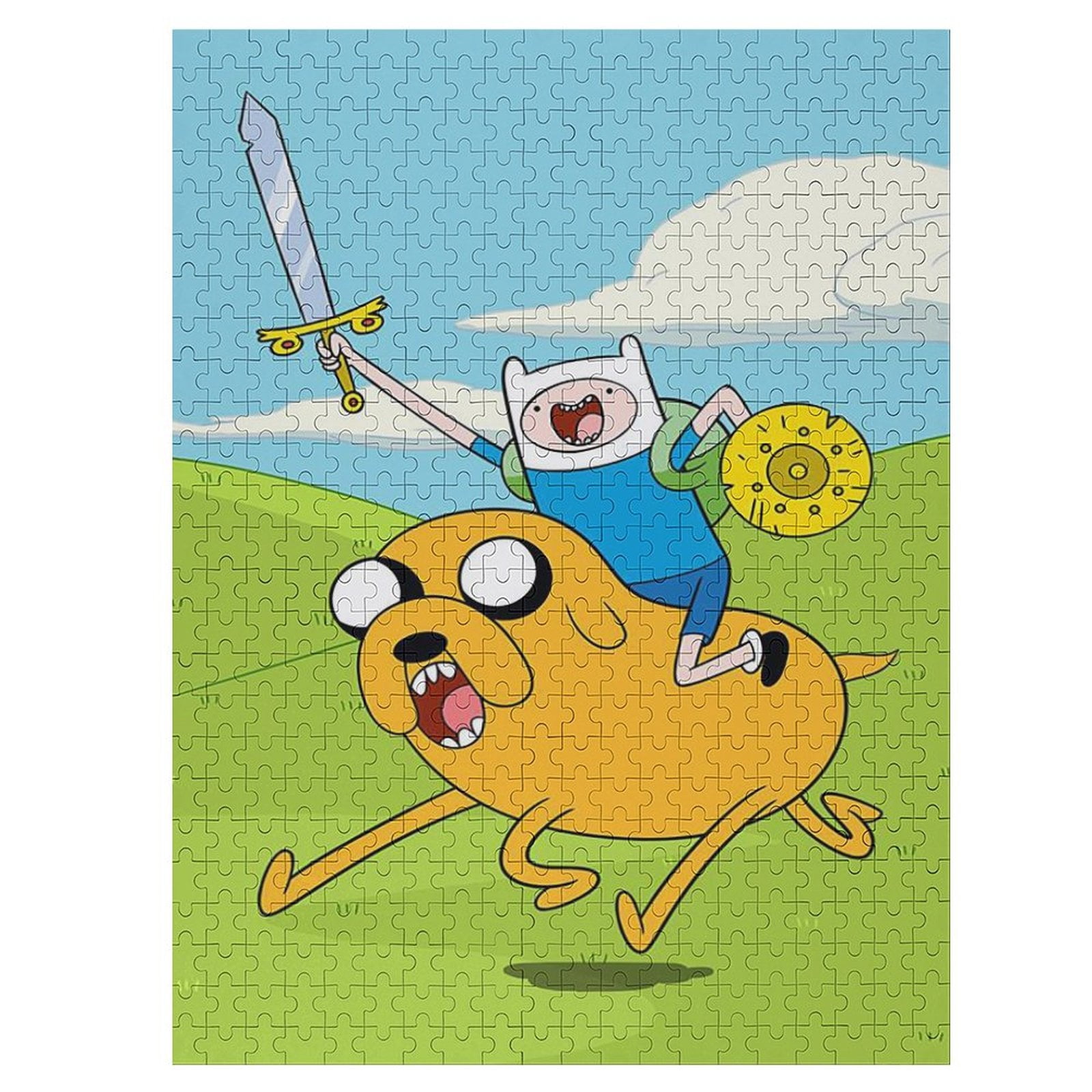 Adventure Time Puzzles for Cartoon Child Home Entertainment 500 ...