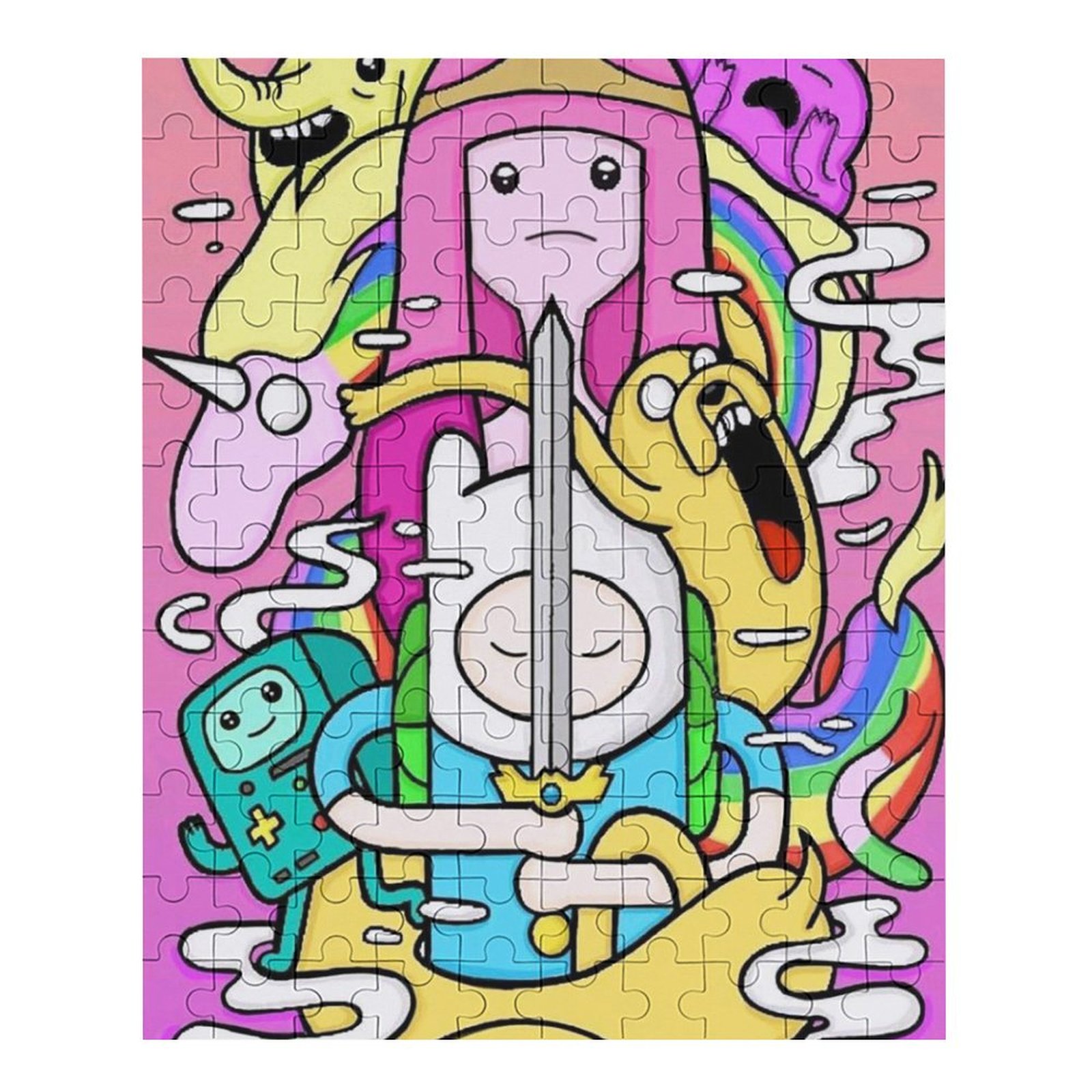 Adventure Time Puzzles for Kids Interactive Brain Teasers for Adults ...