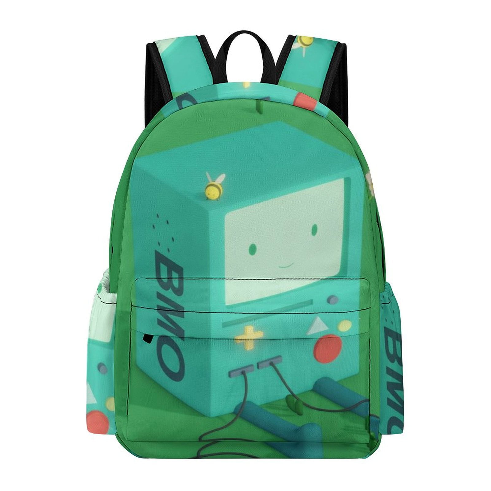 Adventure Time Robot Adjustable Backpack Laptop Daypack Student School ...