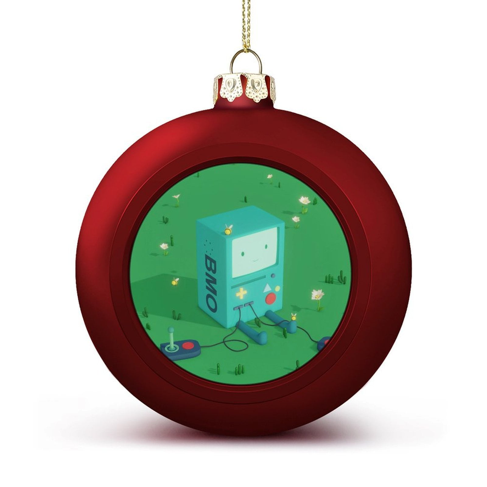 Adventure Time Robot Christmas Balls Decoration Xmas Gift Sparkling ...