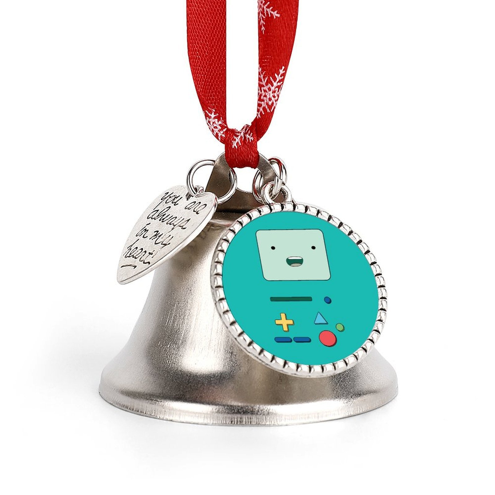 Adventure Time Robot Christmas Bell Ornament Xmas Decor Jingling Bell ...