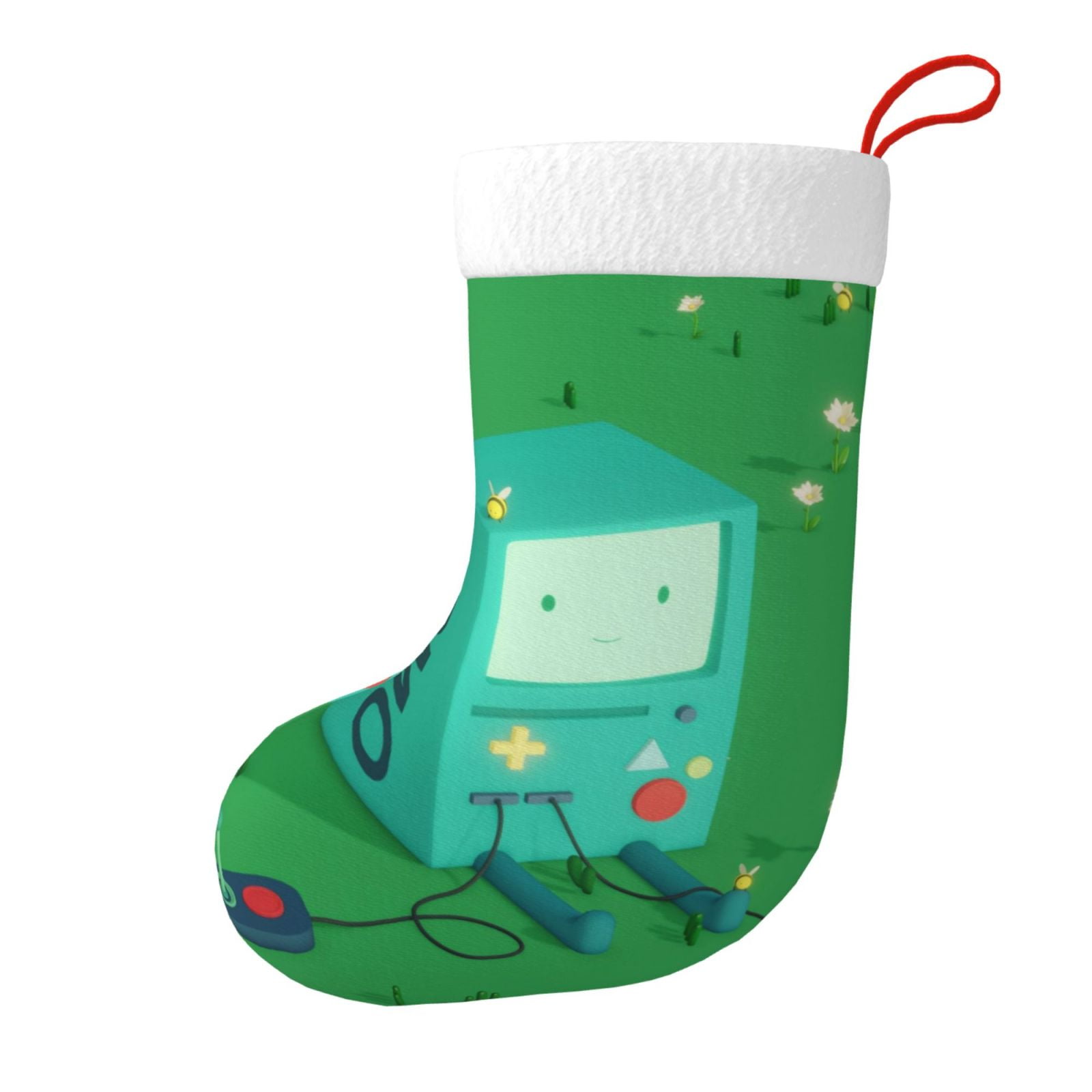 Adventure Time Robot Christmas Stocking Fireplace Hanging Stocking ...