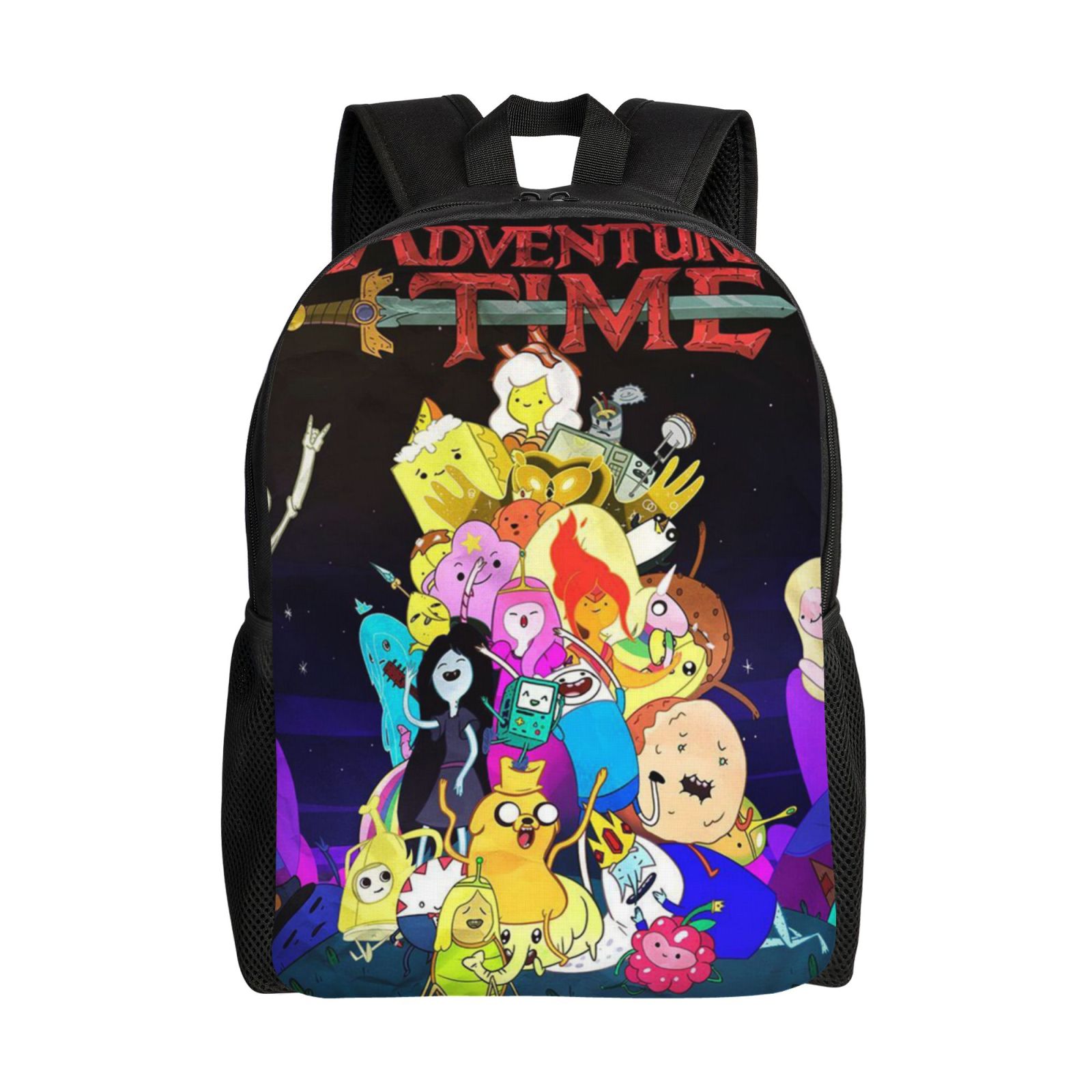 Adventure Time Shoulder Backpack Daypack 3D Printing Backpack Travel ...