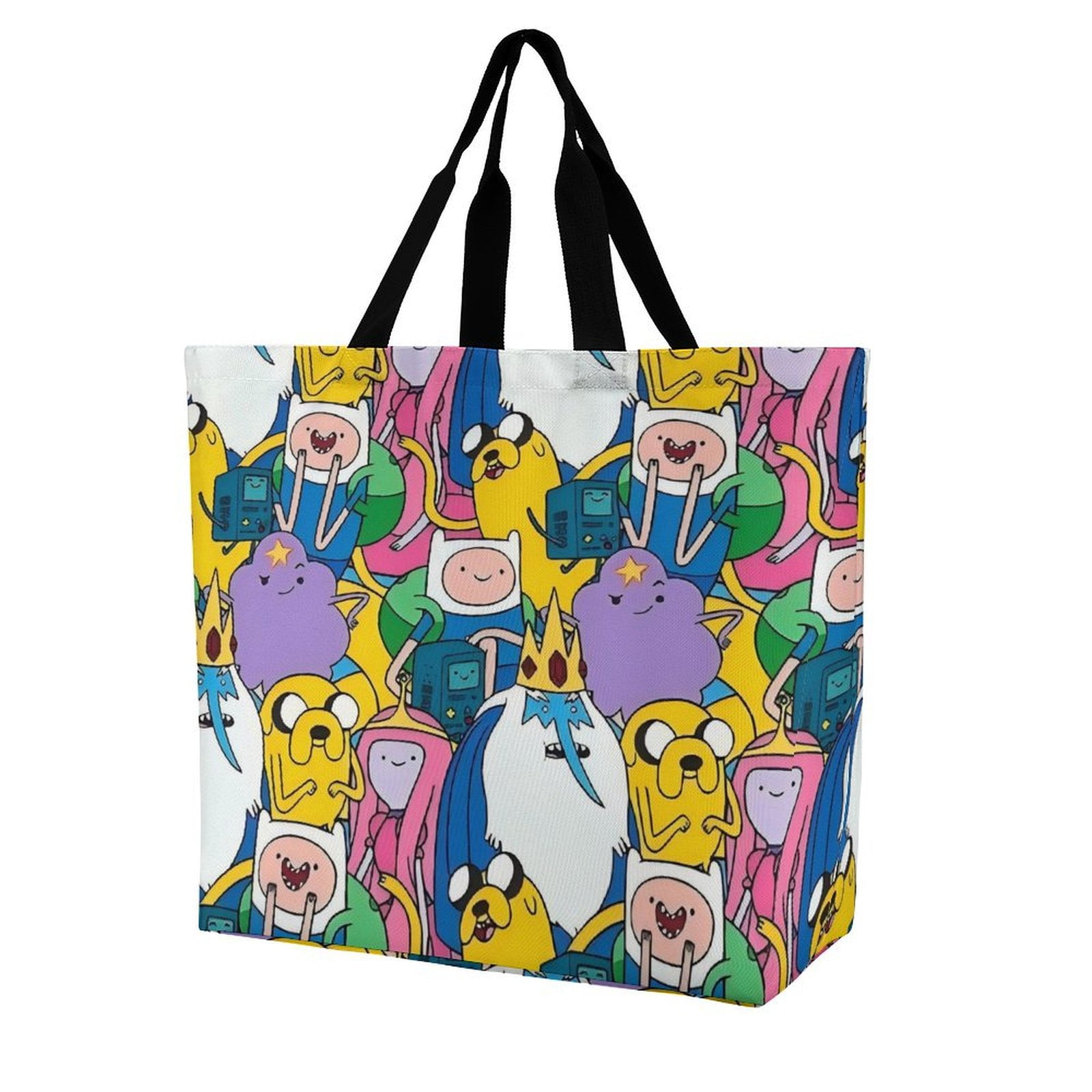 Adventure Time Shoulder Bag Portable Storage Handbag Eco-friendly ...