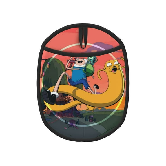 Adventure Time Silicone Pot Mat Mitten Oven Mitts Pot Holder Heat ...