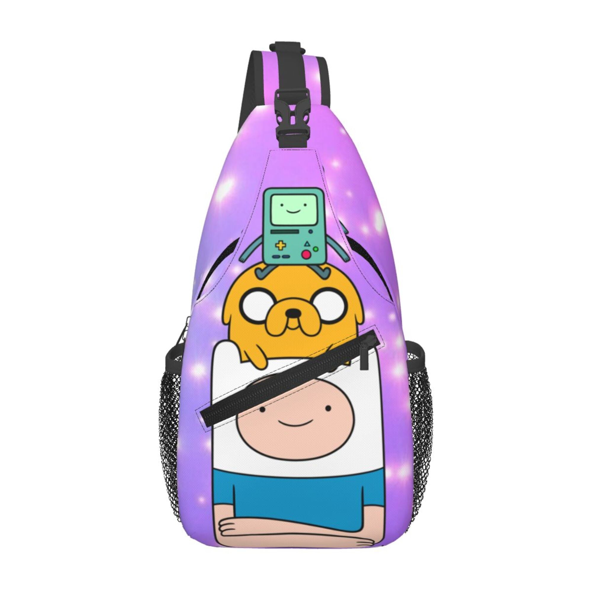 Adventure Time Sling Bag Crossbody Sling Backpack Chest Bag Daypack ...