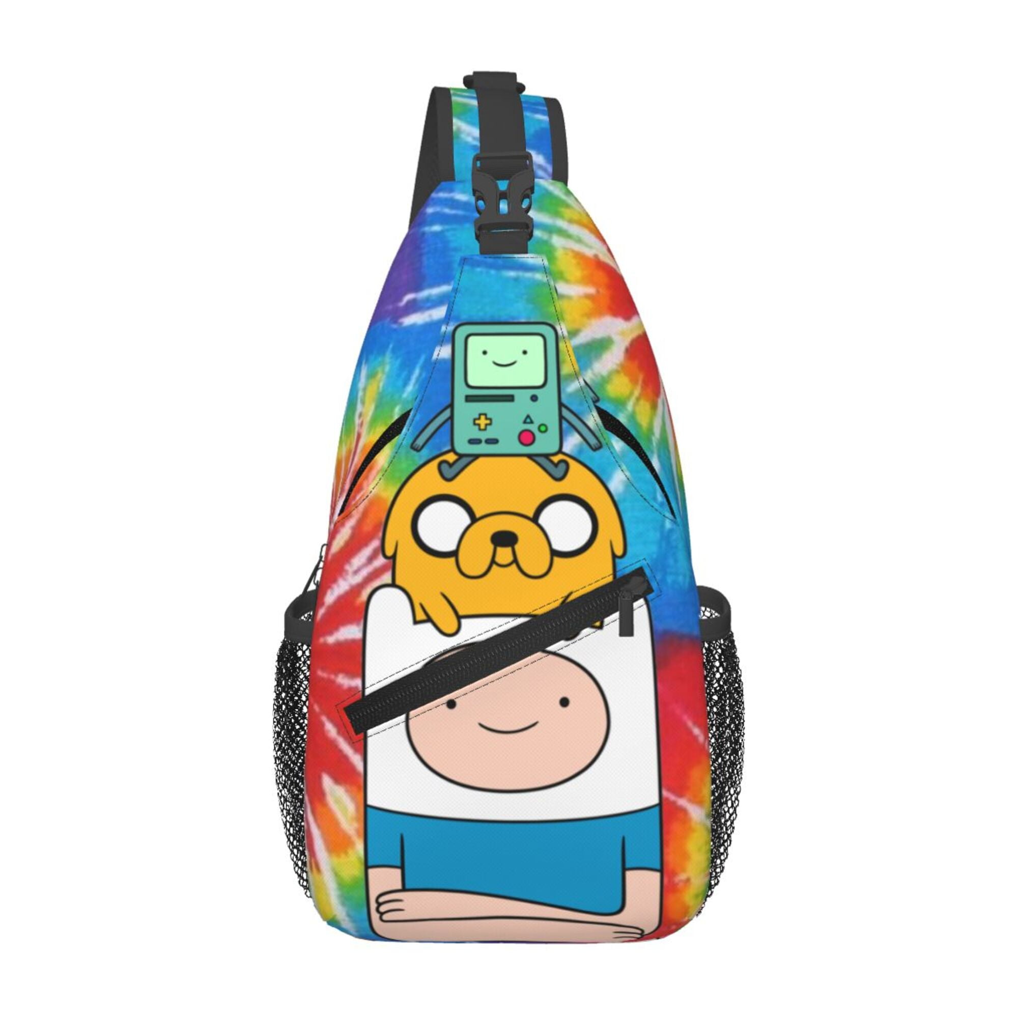 Adventure Time Sling Bag Crossbody Sling Backpack Chest Bag Daypack ...