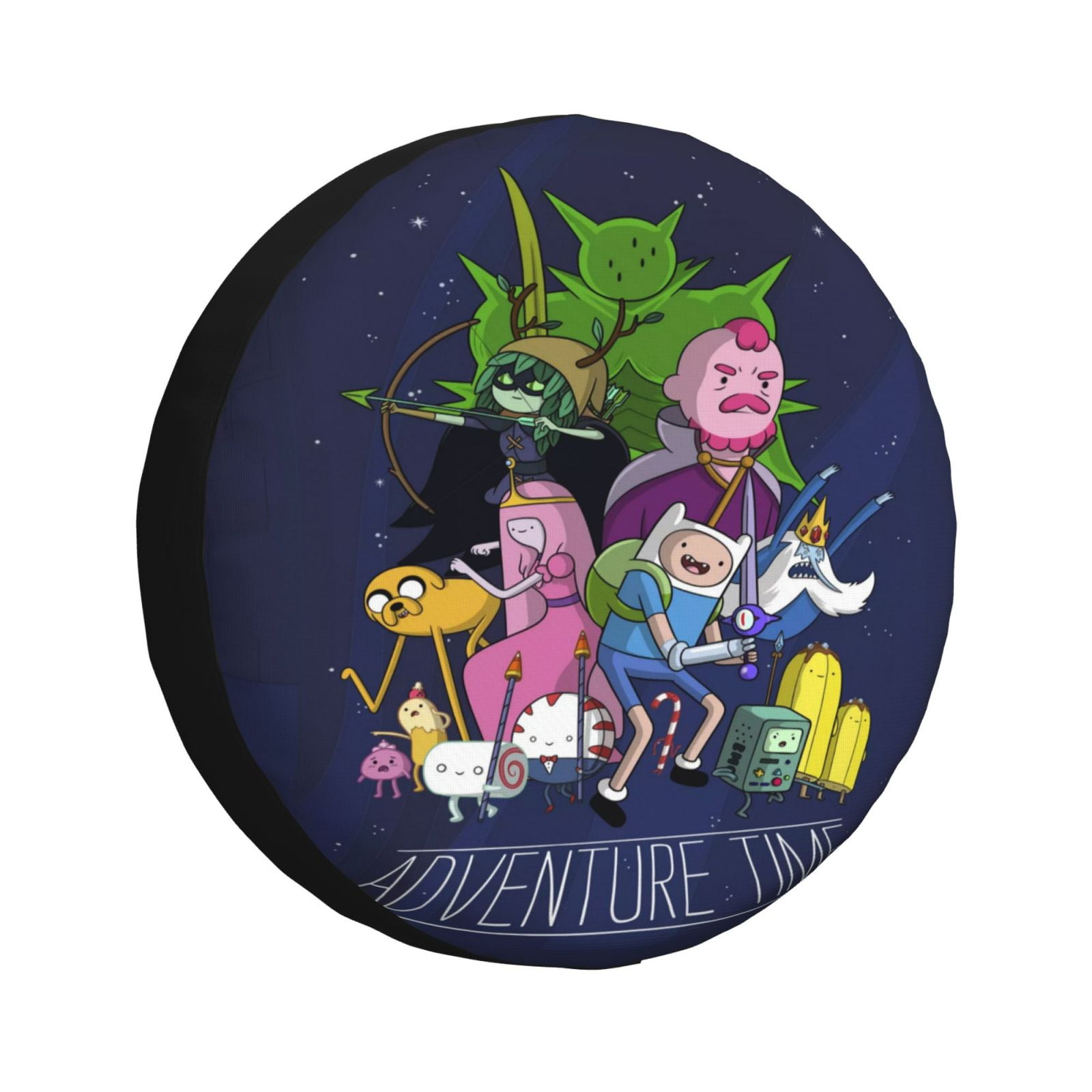 Adventure Time Spare Tire Cover Wheel Tire Cover Fit Trailer, RV, SUV ...