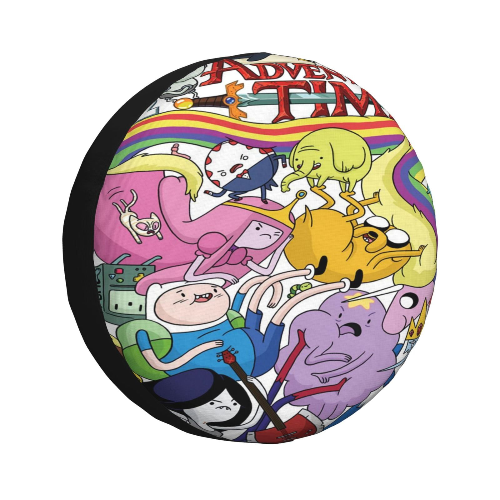 Adventure Time Spare Tire Cover Wheel Tire Cover Fit Trailer, RV, SUV ...