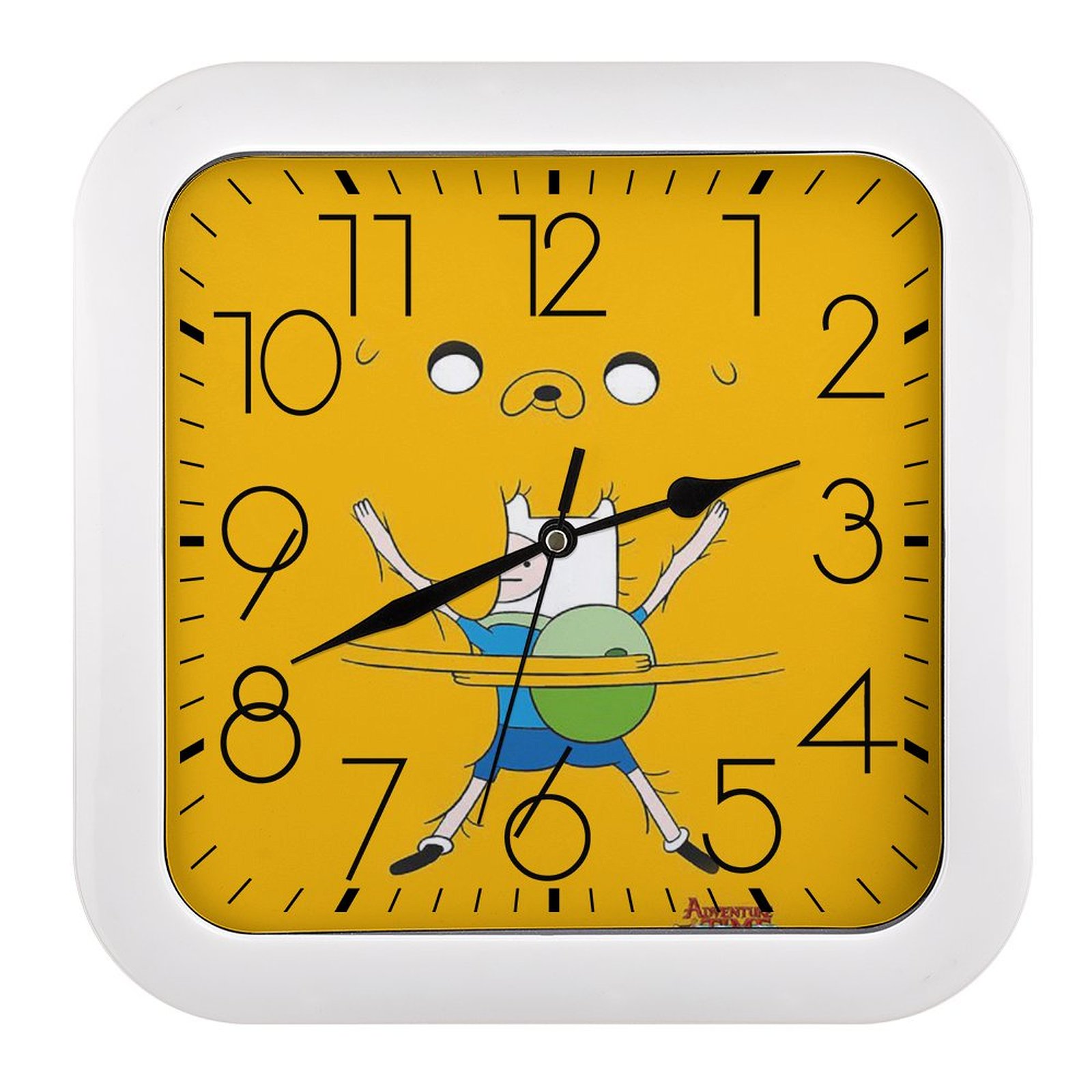 Adventure Time Square wall clock battery operated decorative - Walmart.com