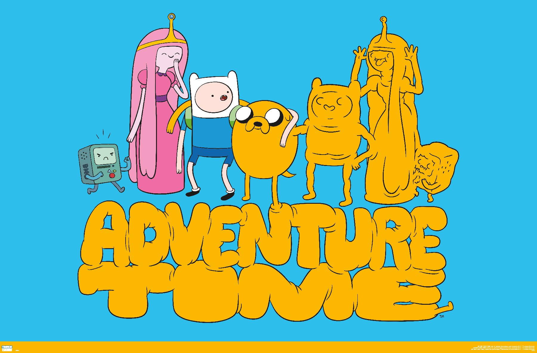 Adventure Time - Stretch Wall Poster, 22.375" x 34" - Walmart.com