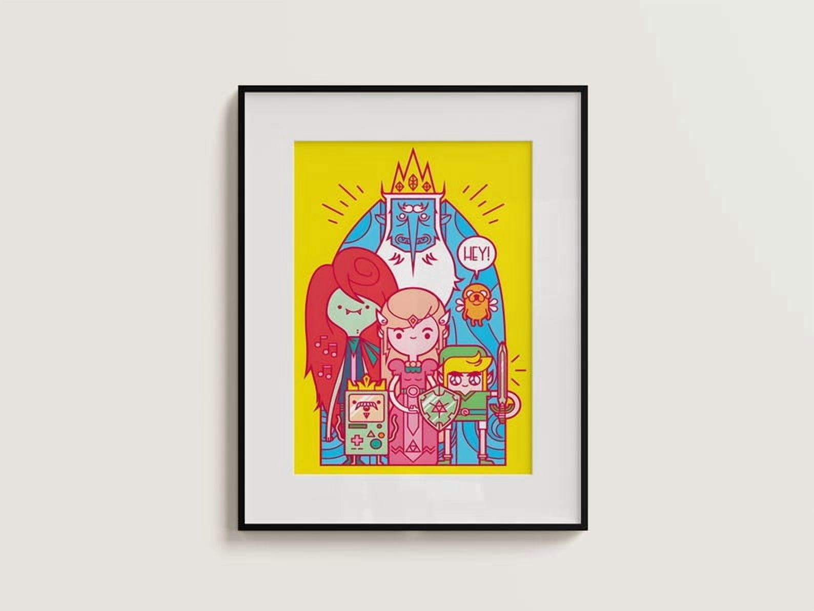 Adventure Time Style Fantasy Kingdom Inspired Hero Princess Ice King ...