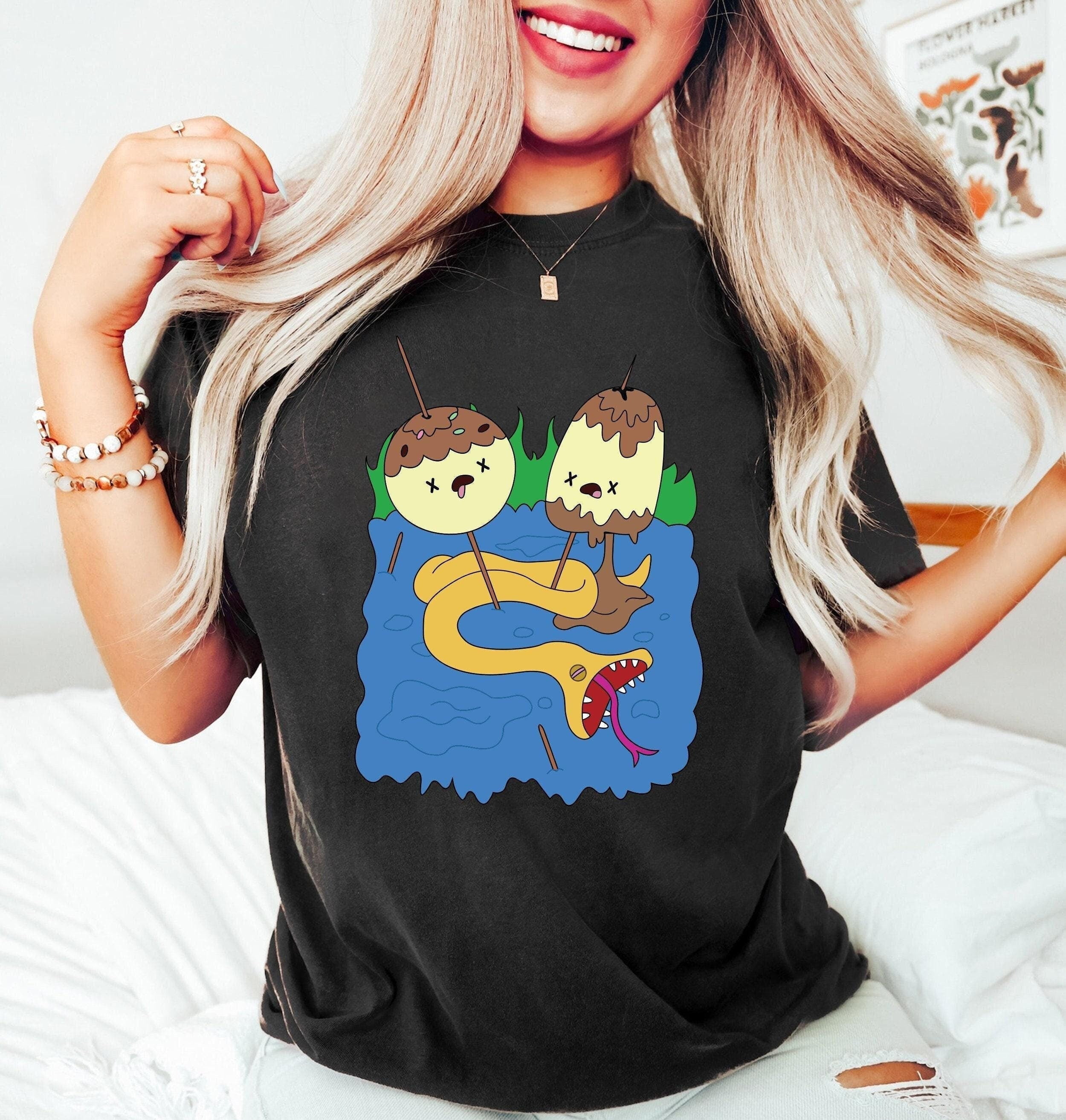 Adventure Time T-Shirt: Princess Bubblegum & Marceline Rock Tee ...