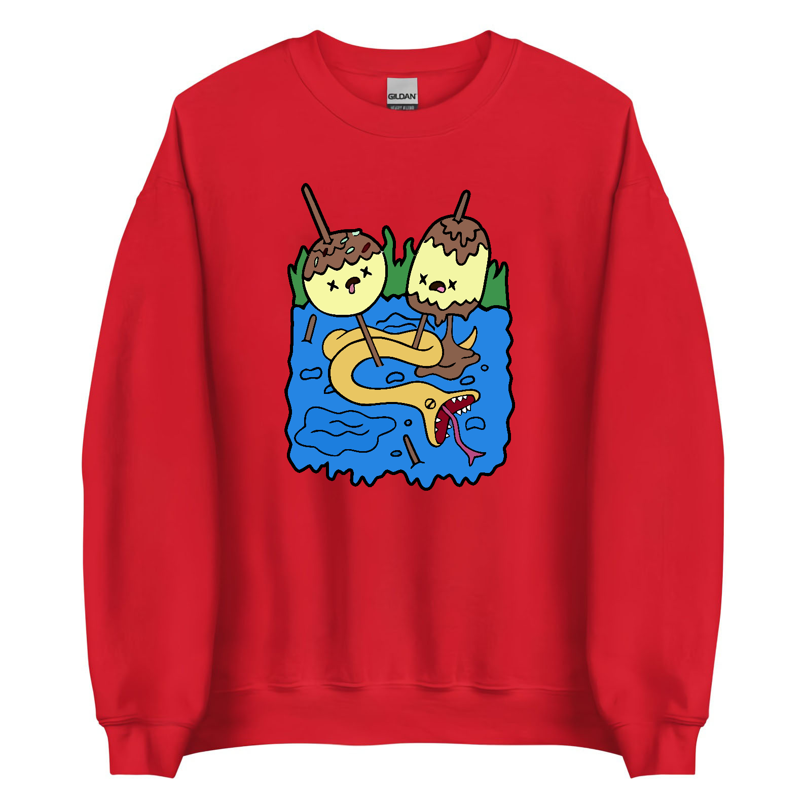 Adventure Time T-shirt - Funny Marceline Rock Chewing Princess Casual ...
