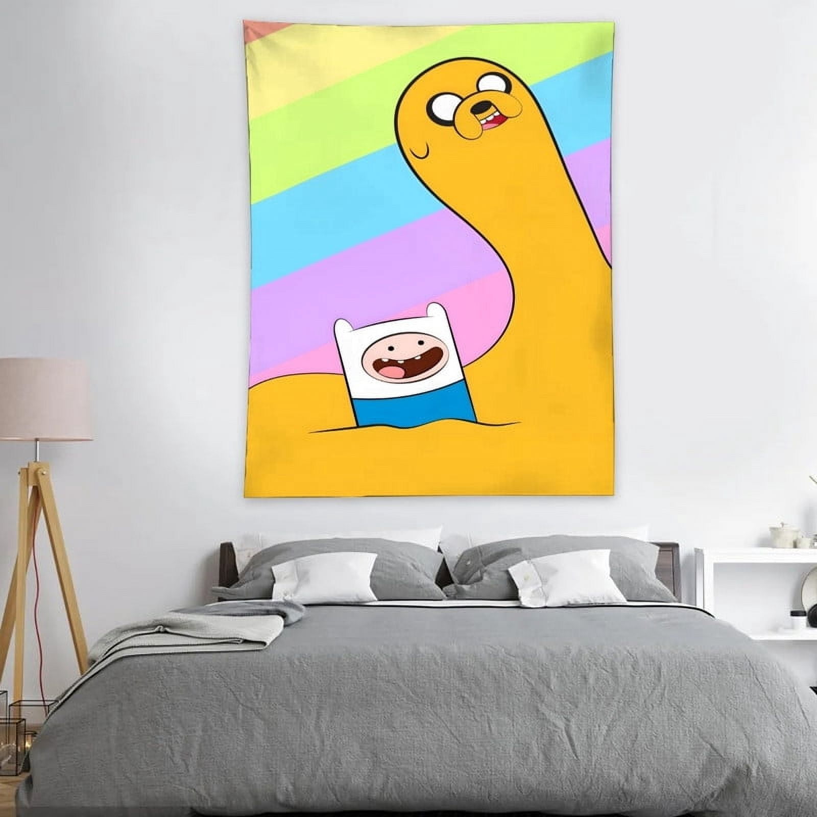 Adventure Time Tapestry 40 x 60 Inches With Vivid Colors Realistic ...